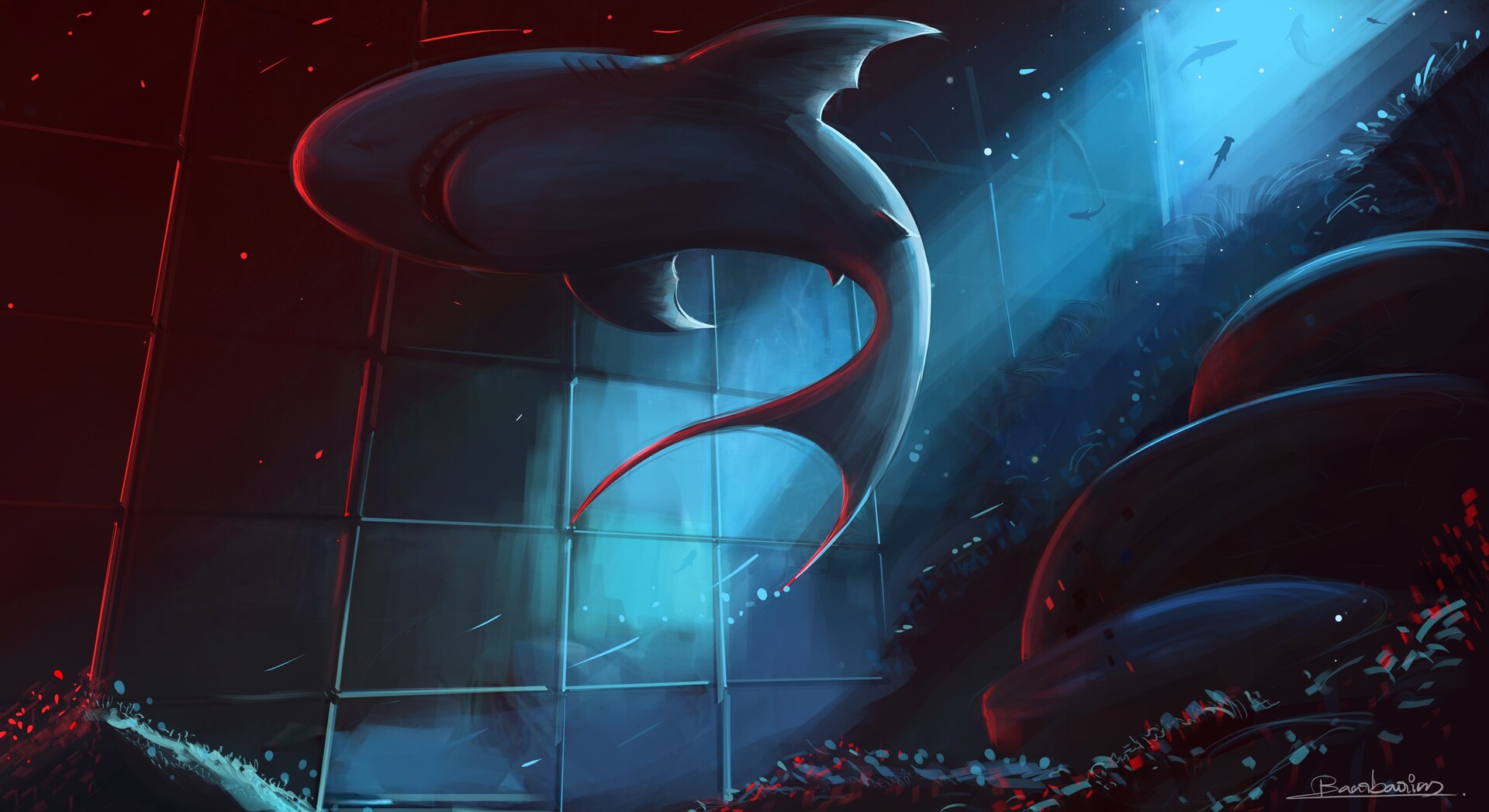 ArtStation - Deep blue