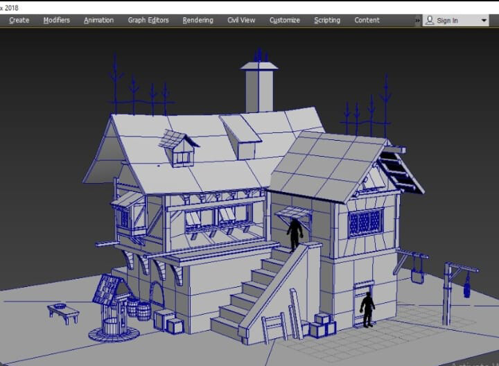 ArtStation - Stylized House