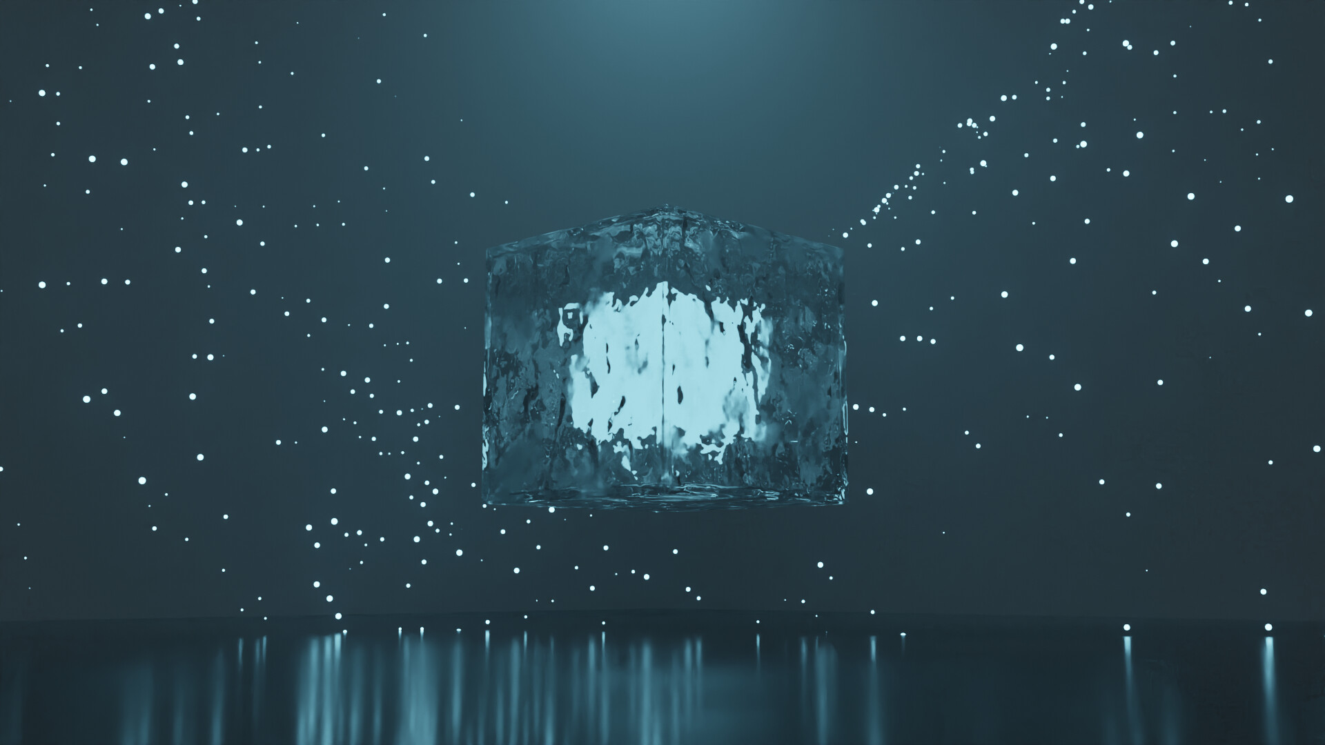 ArtStation - Glass/water cube