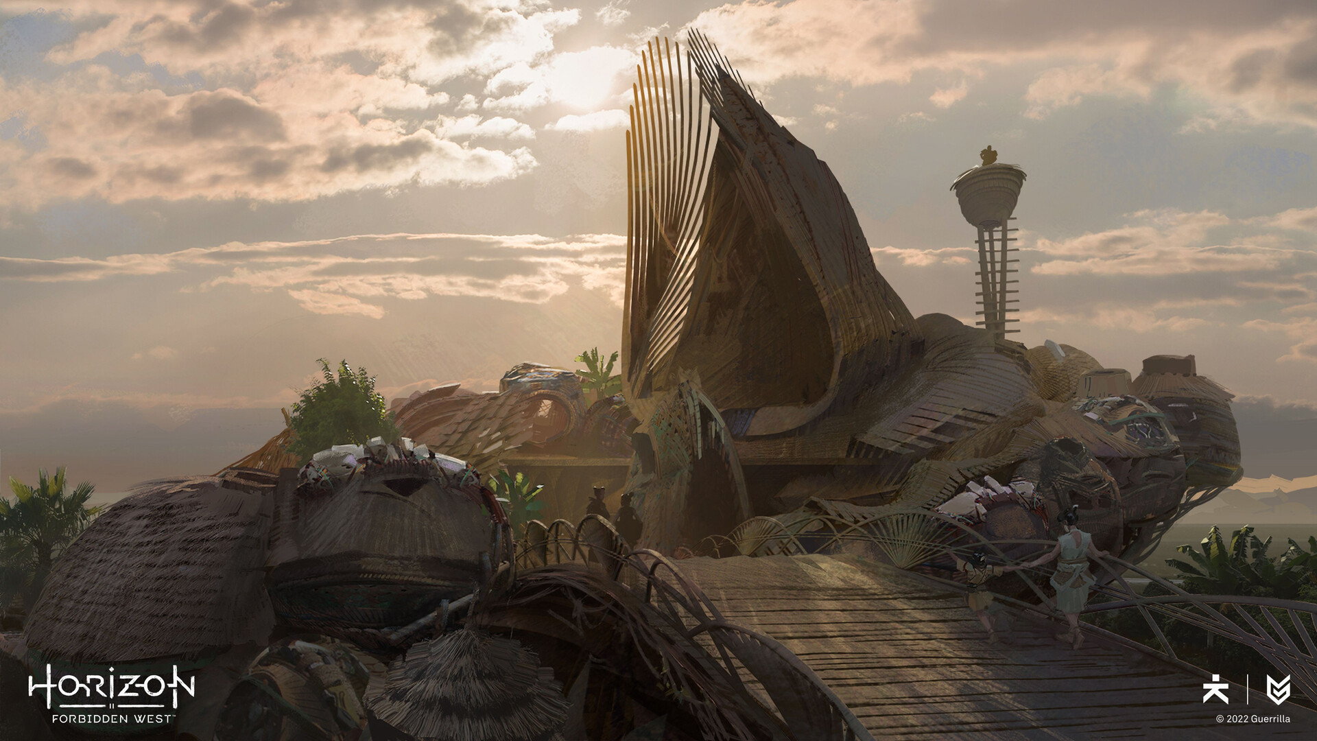 ArtStation - HORIZON FORBIDDEN WEST - Utaru village