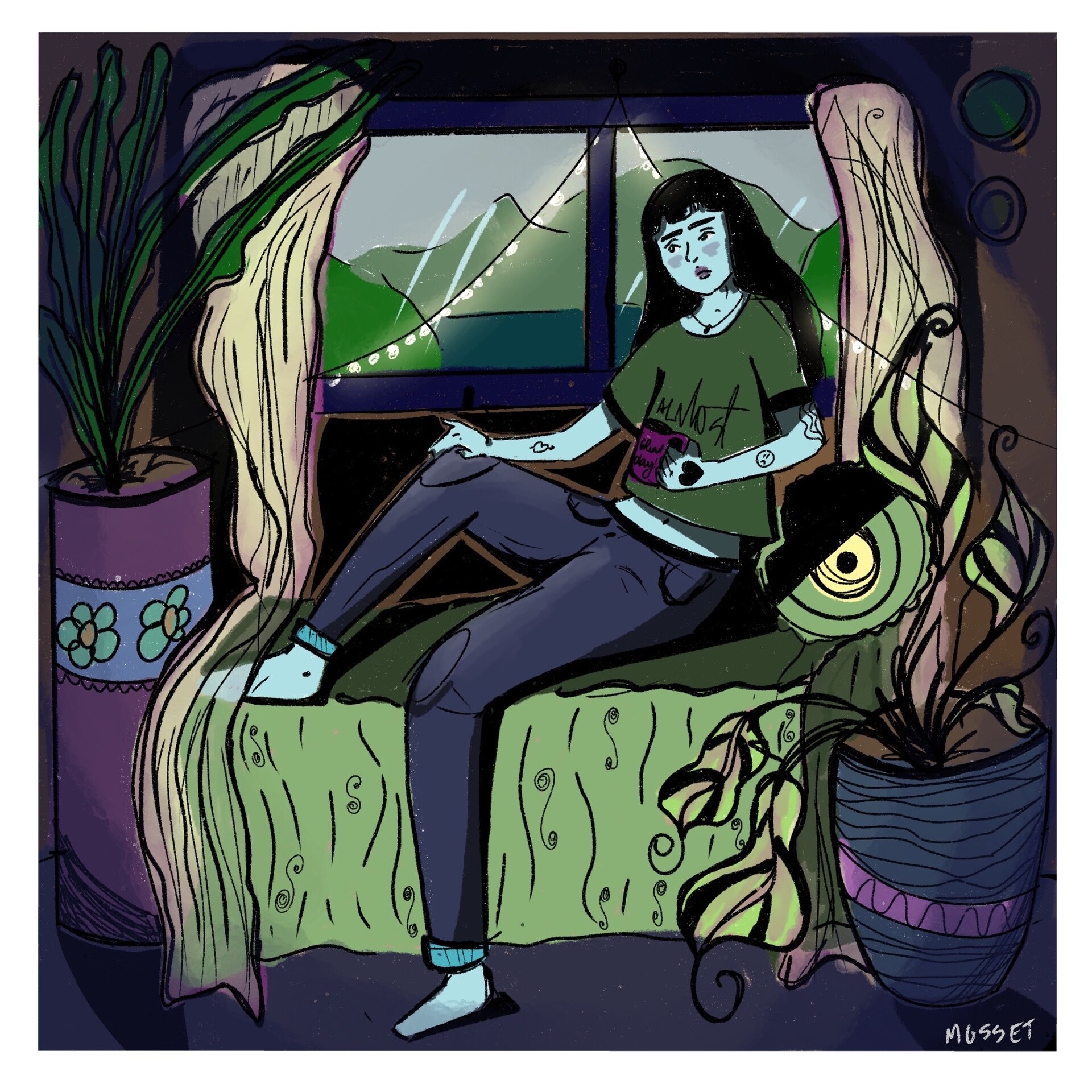 ArtStation - cold night