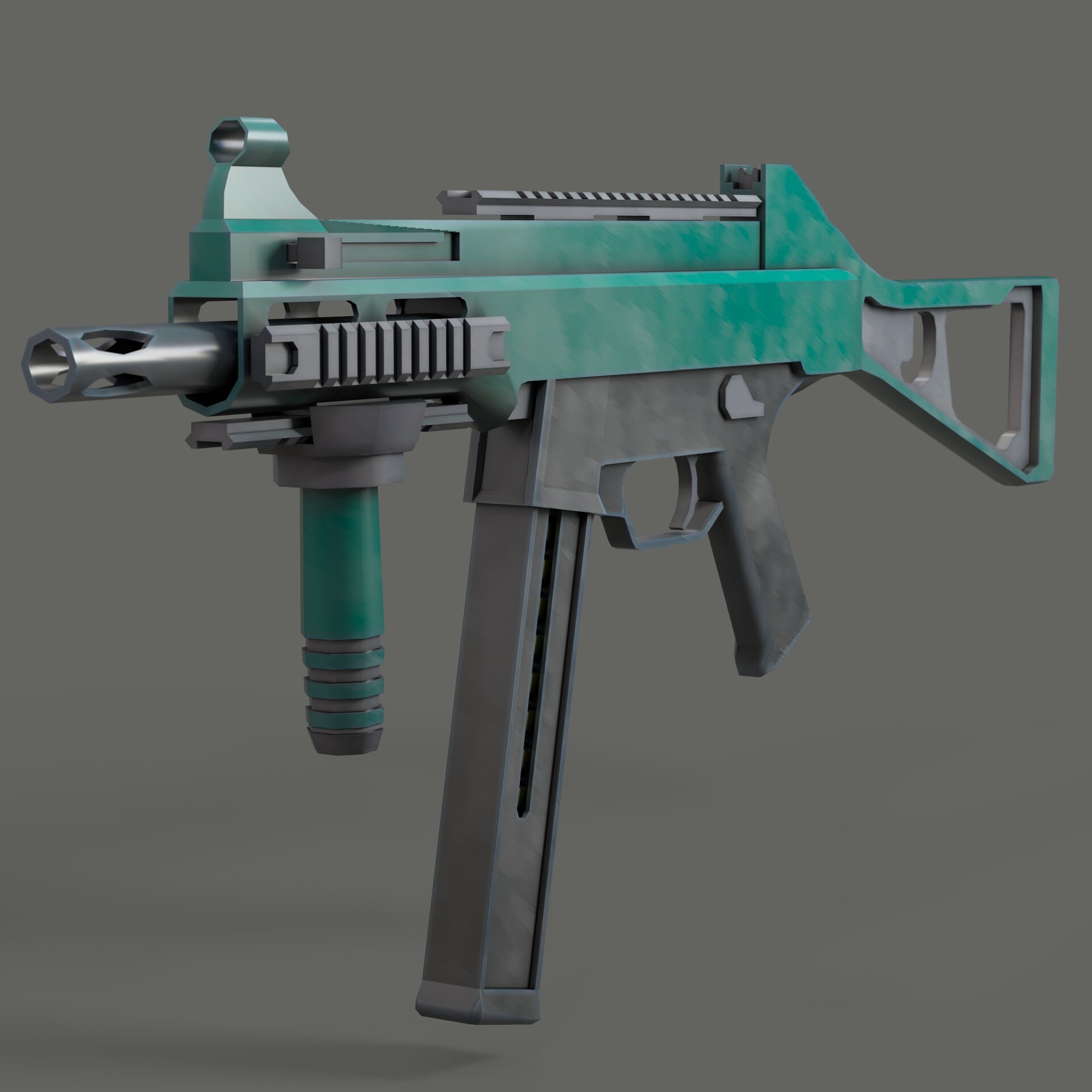 ArtStation - Low Poly UMP