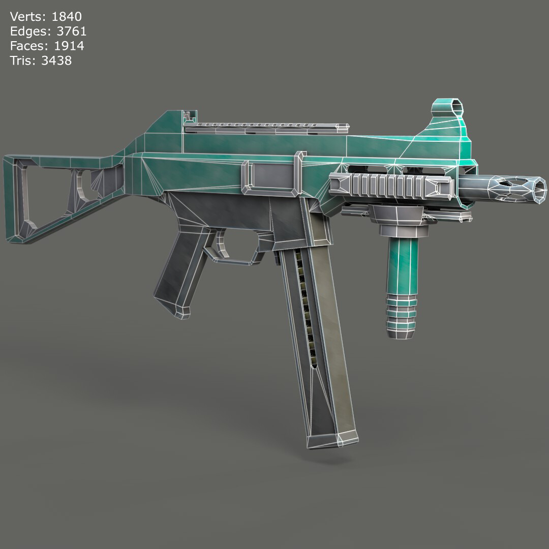 Owen Hall - Low Poly UMP