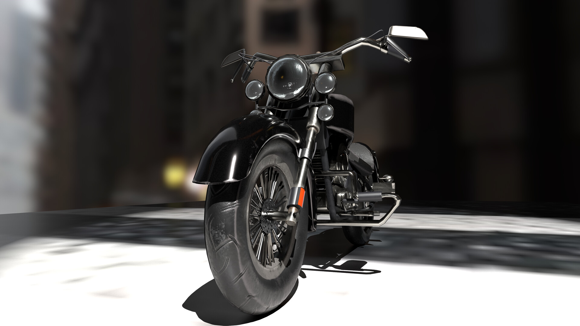 ArtStation - Motorcycle