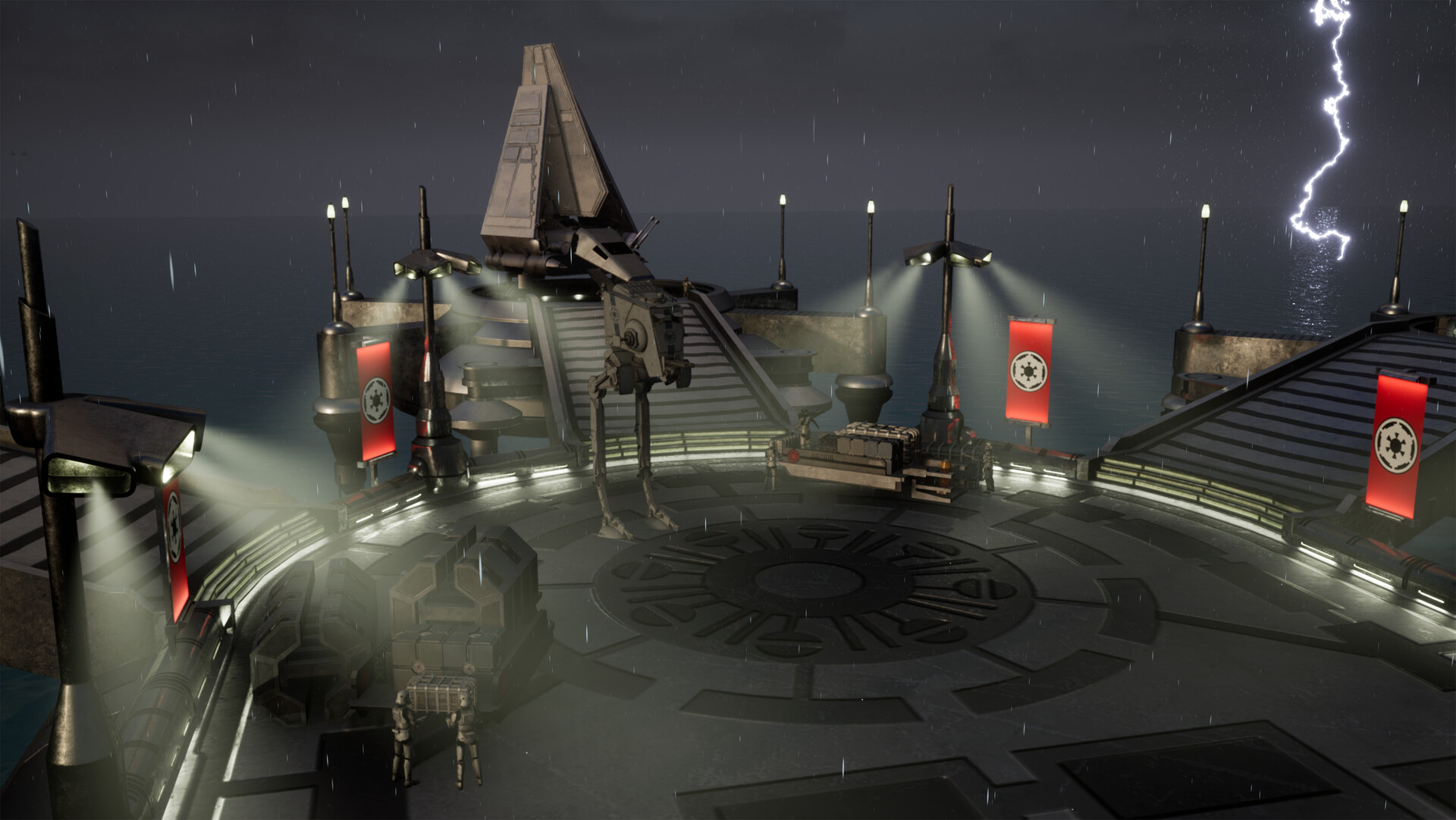 ArtStation - Star Wars Kamino Environment