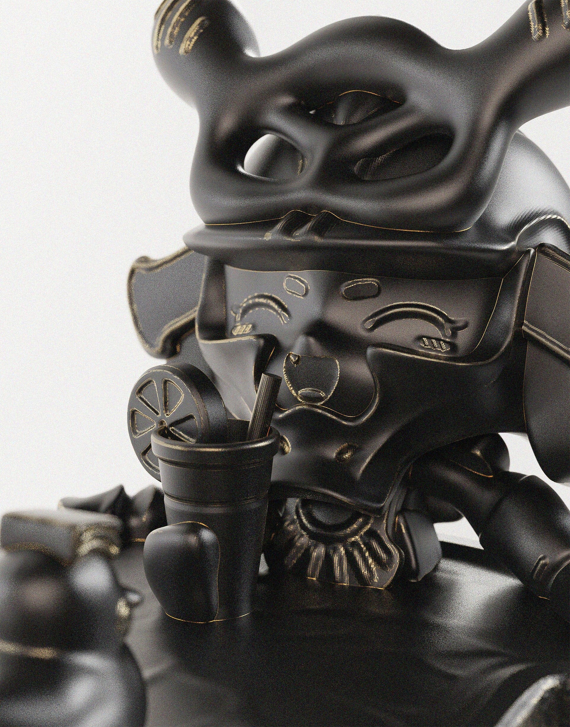 ArtStation - Mini Samurai