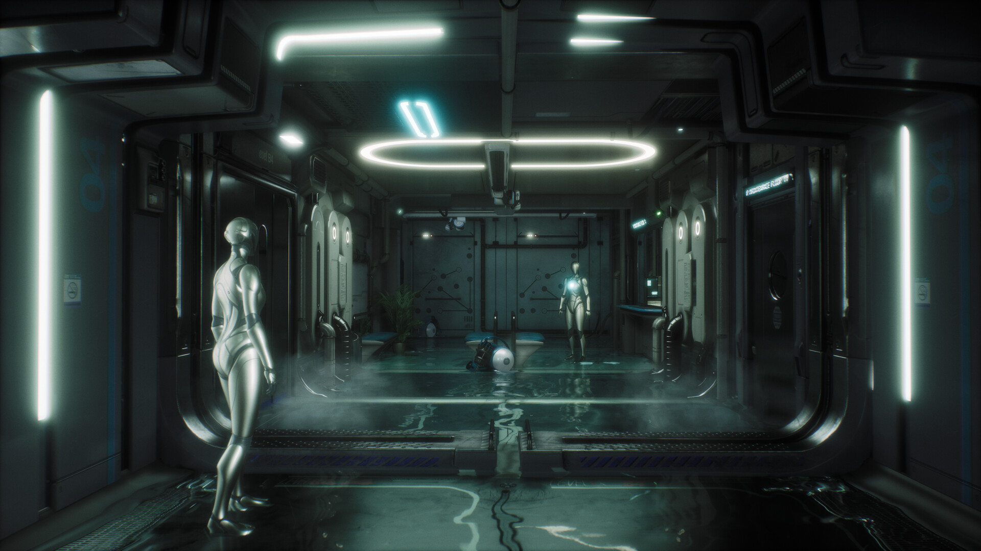 ArtStation - Sci-Fi Hallway RELIGHTING UE5