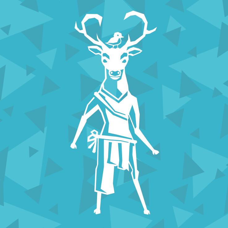 ArtStation - Board Game Character - Deer