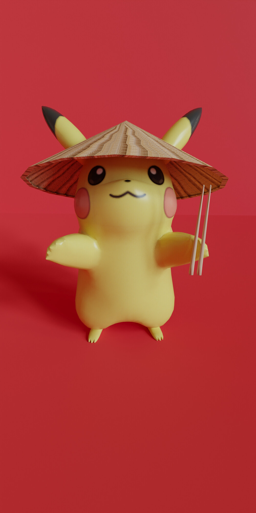ArtStation - Chinese Pikachu with chopsticks