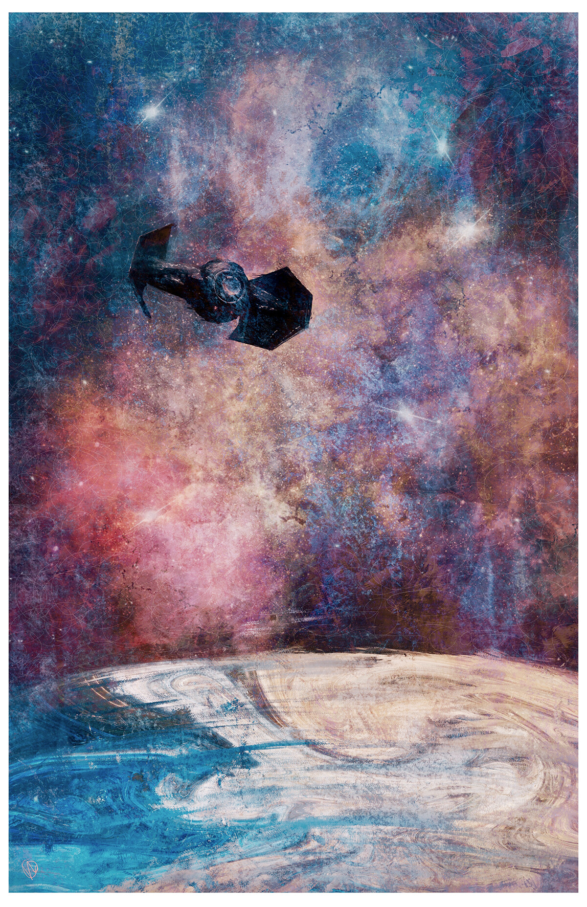 ArtStation - VADER'S TIE FIGHTER