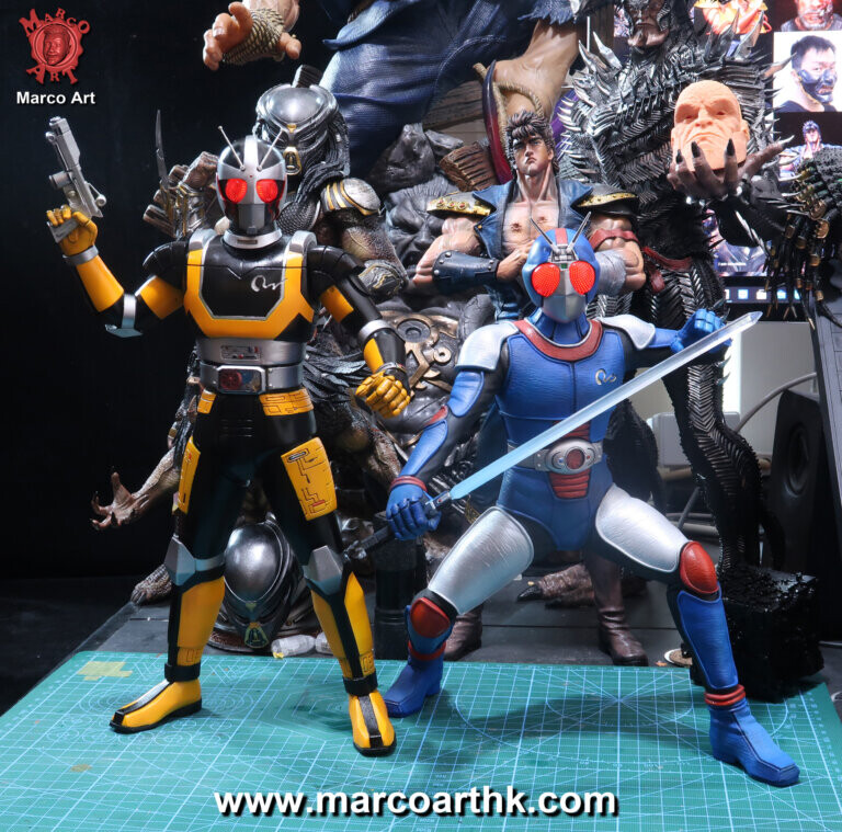 Marco Li - 幪面超人 Robo Rider 機體 & Bio Rider 生體