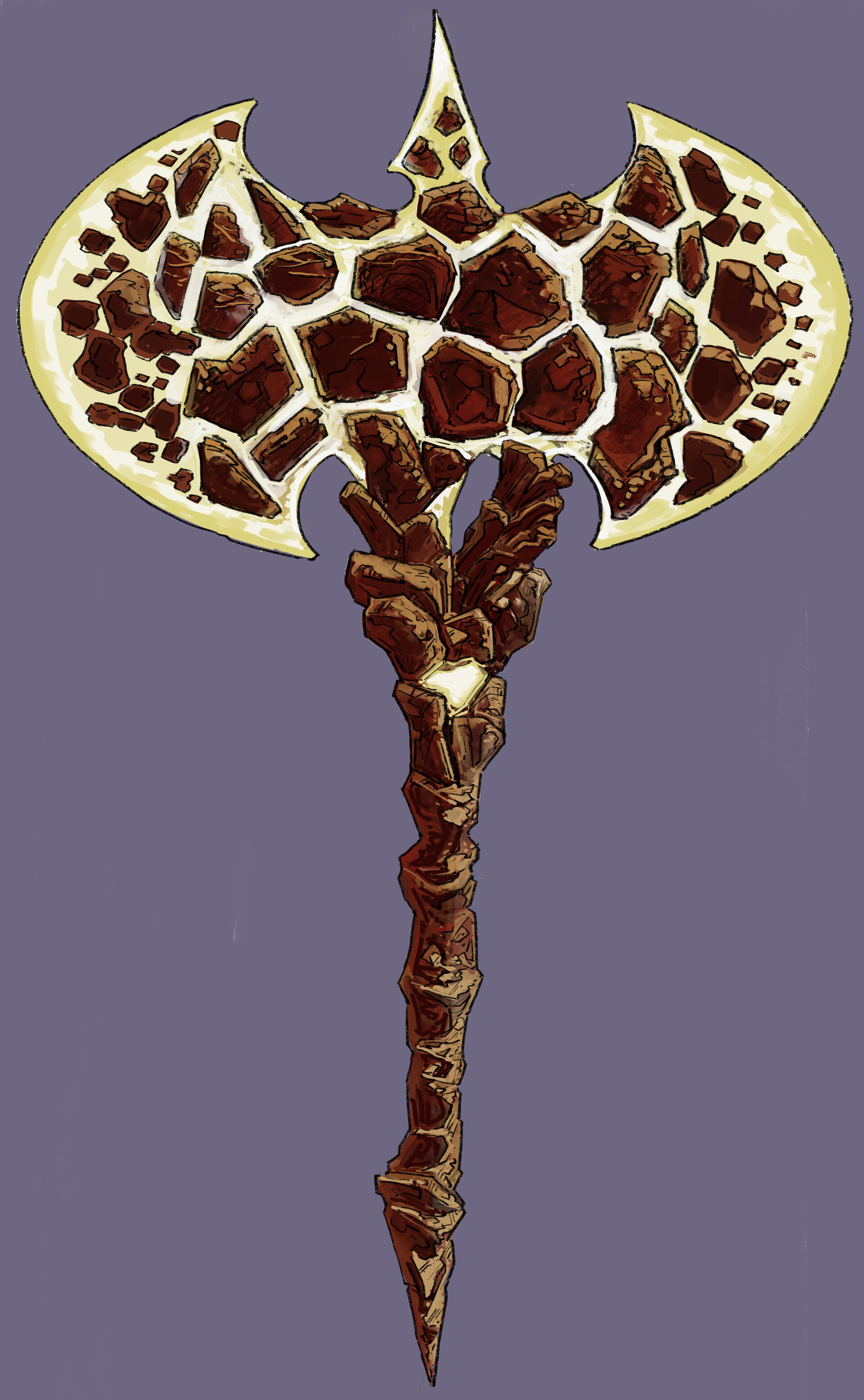 ArtStation - Magma Axes Renders