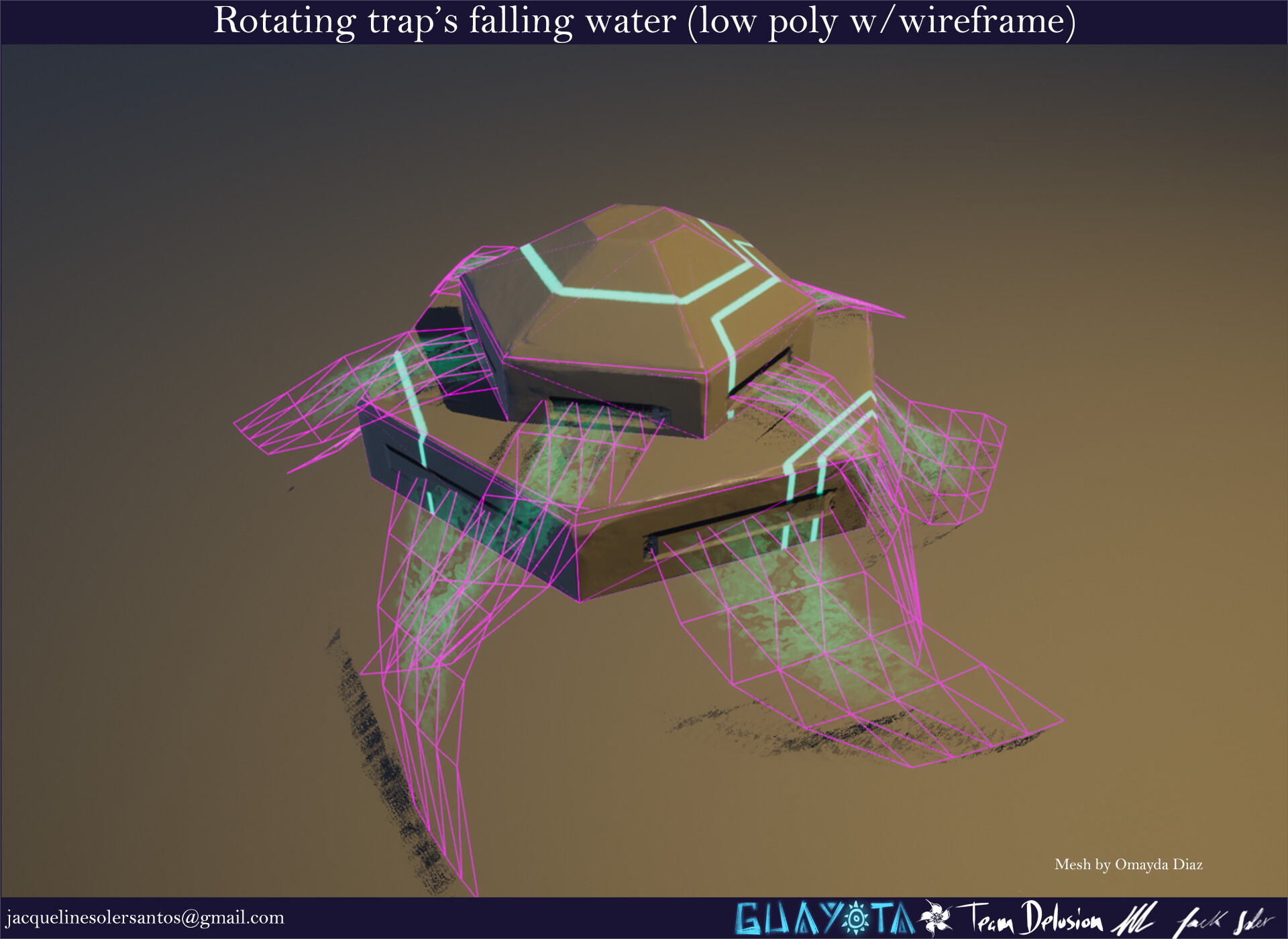 Jack Soler - Rotating Trap's Falling Water Shader
