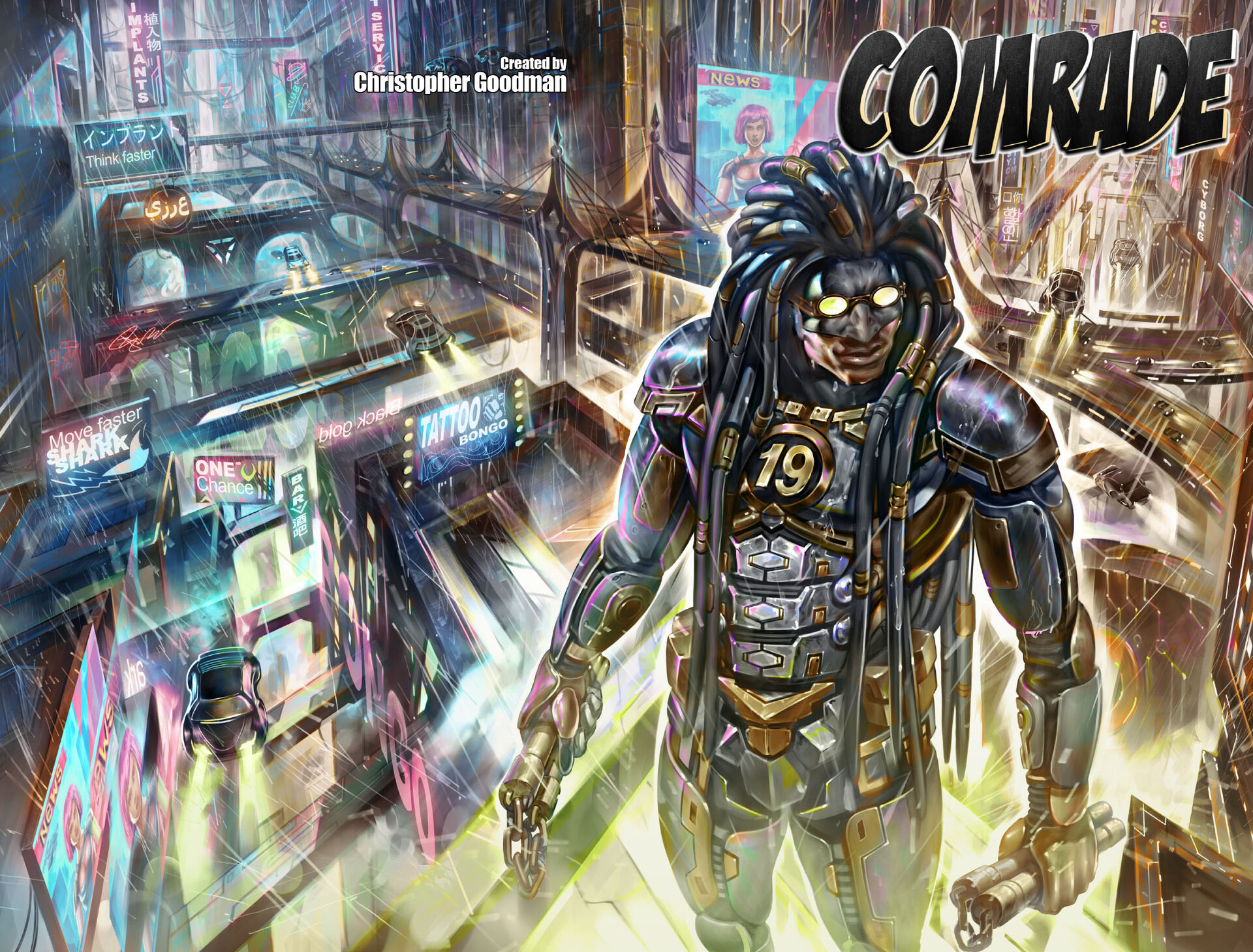 ArtStation - Сomic Cover 2022