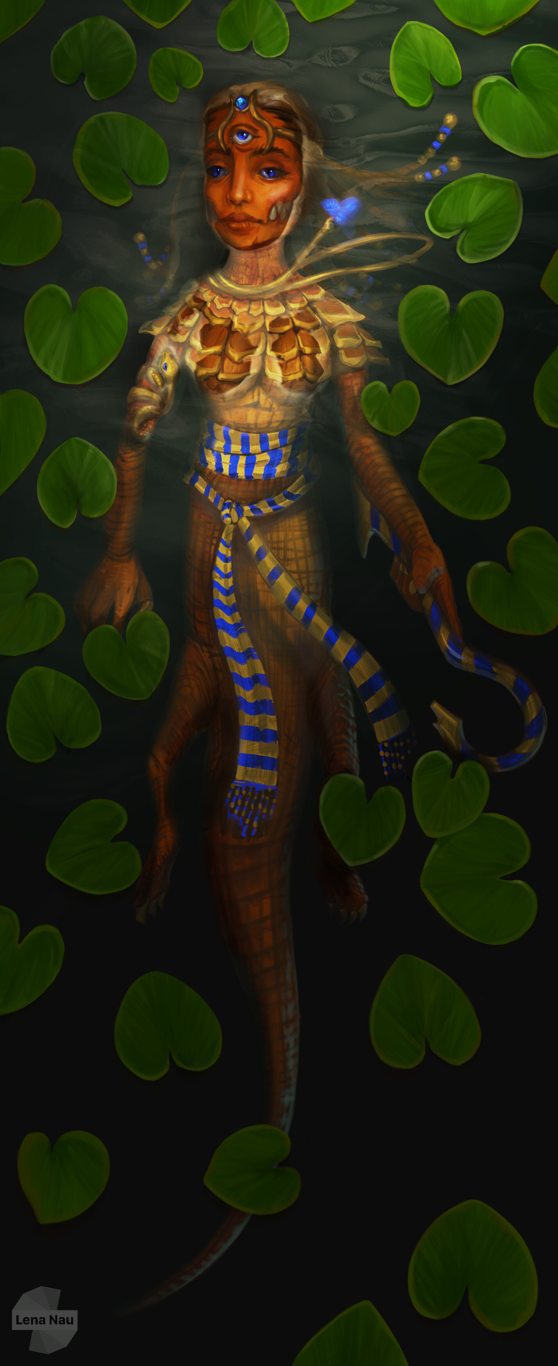 Lena Naumovich - Amber Nile Mermaid