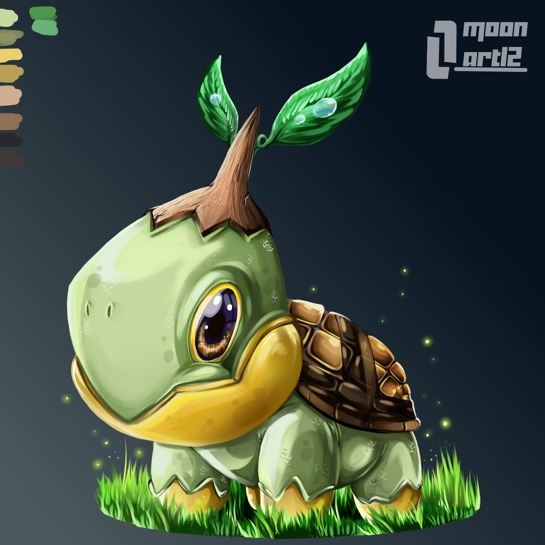LuciaMoonArt - Turtwig