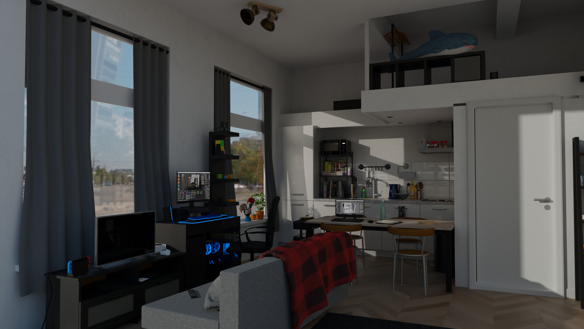 ArtStation - Our Apartment - ArchVis