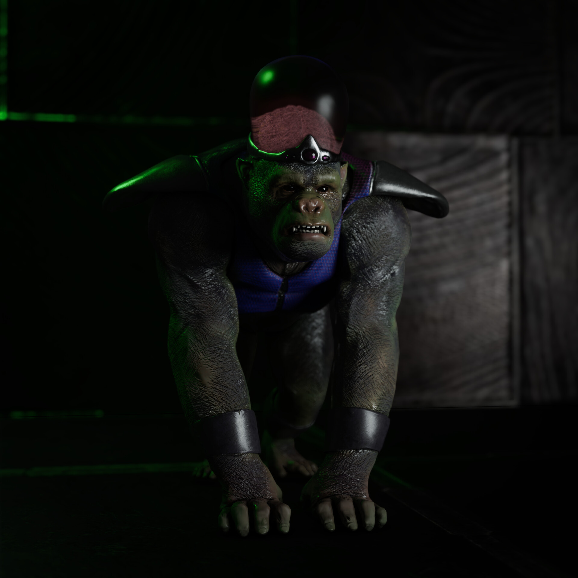 ArtStation - Mojo Jojo (Real-Time)