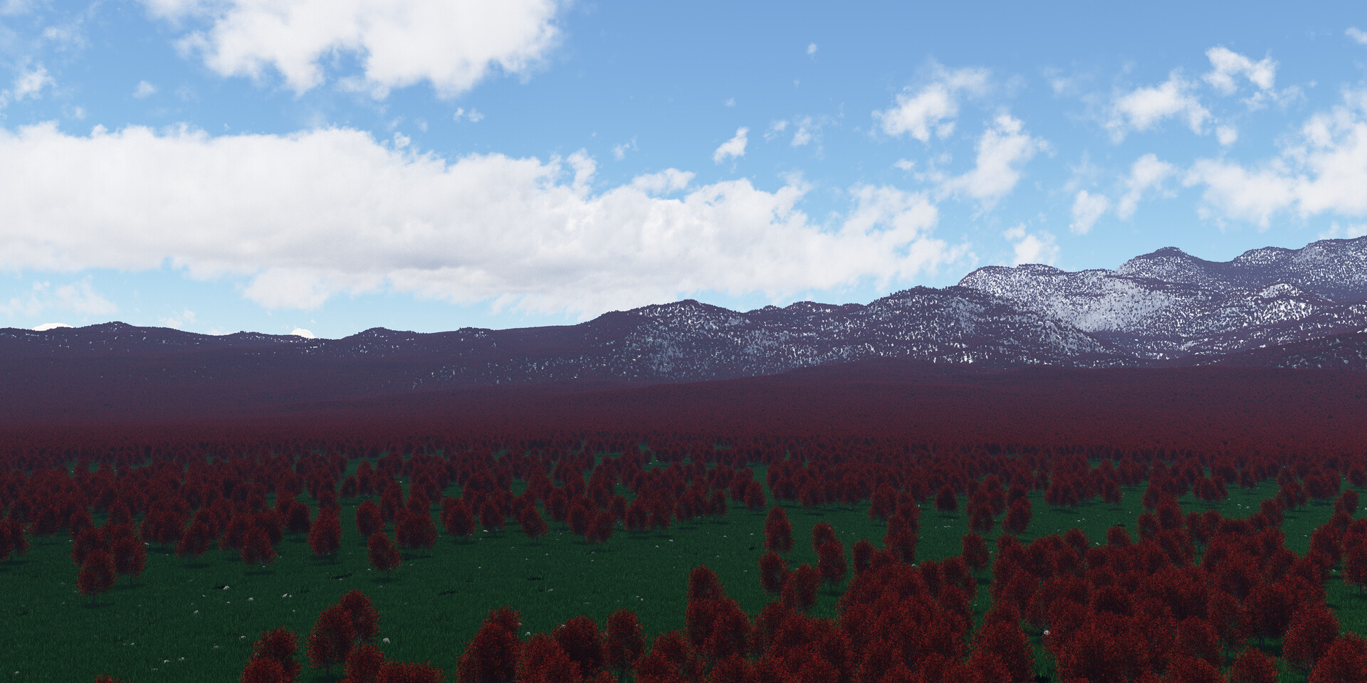 ArtStation - Red Maple Mountain