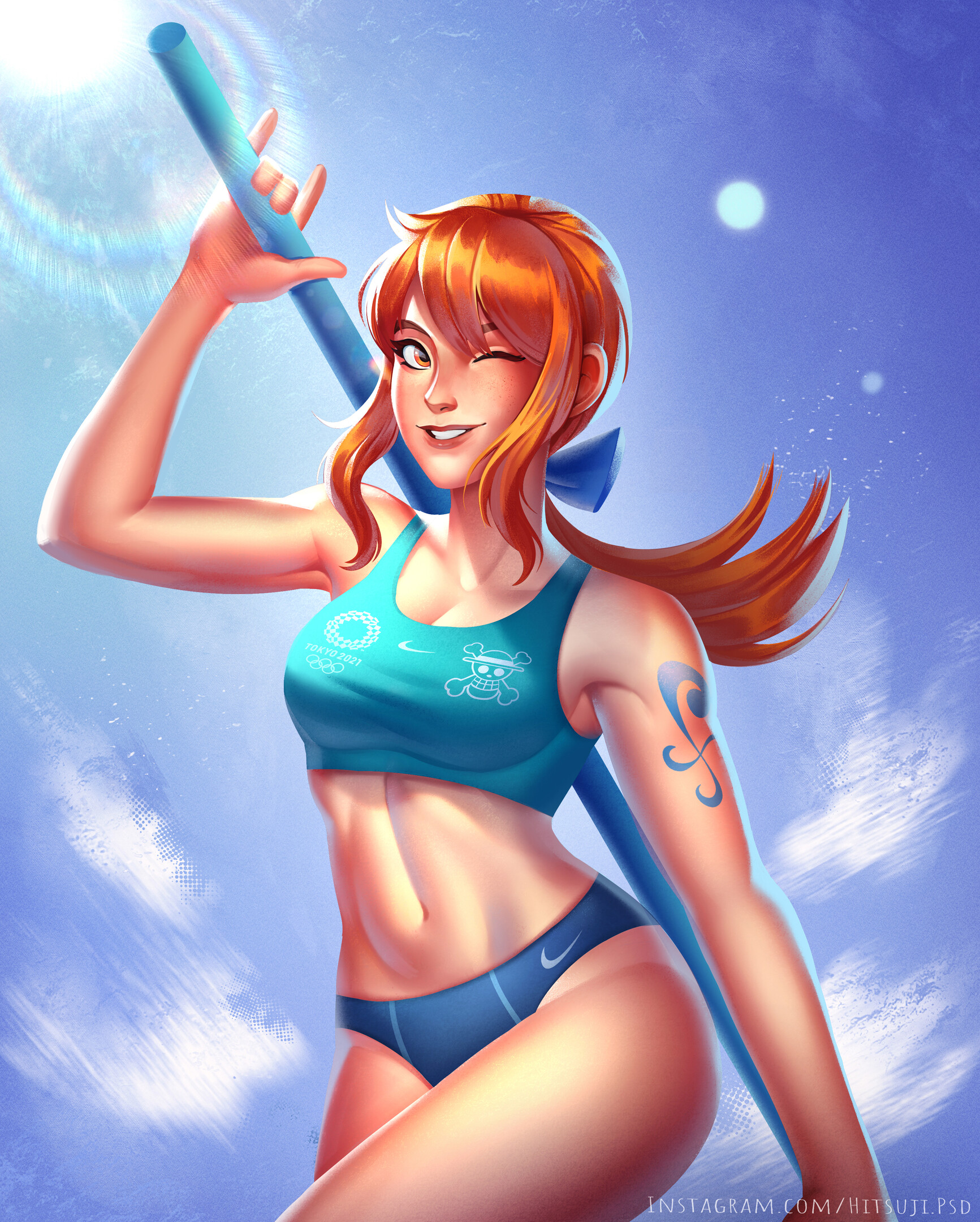 ArtStation - Fanart: Nami - One Piece