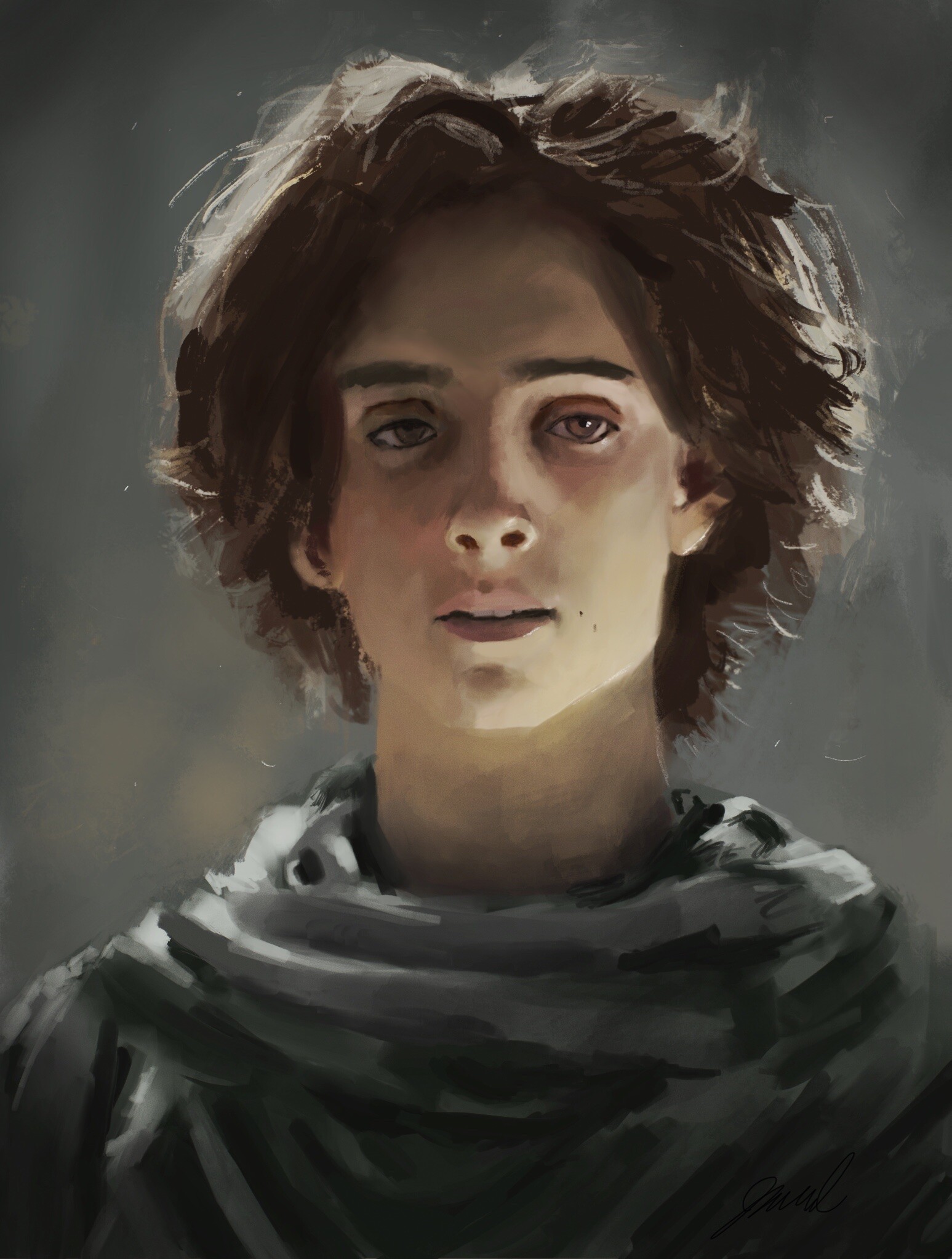 ArtStation - Paul Atreides Portrait