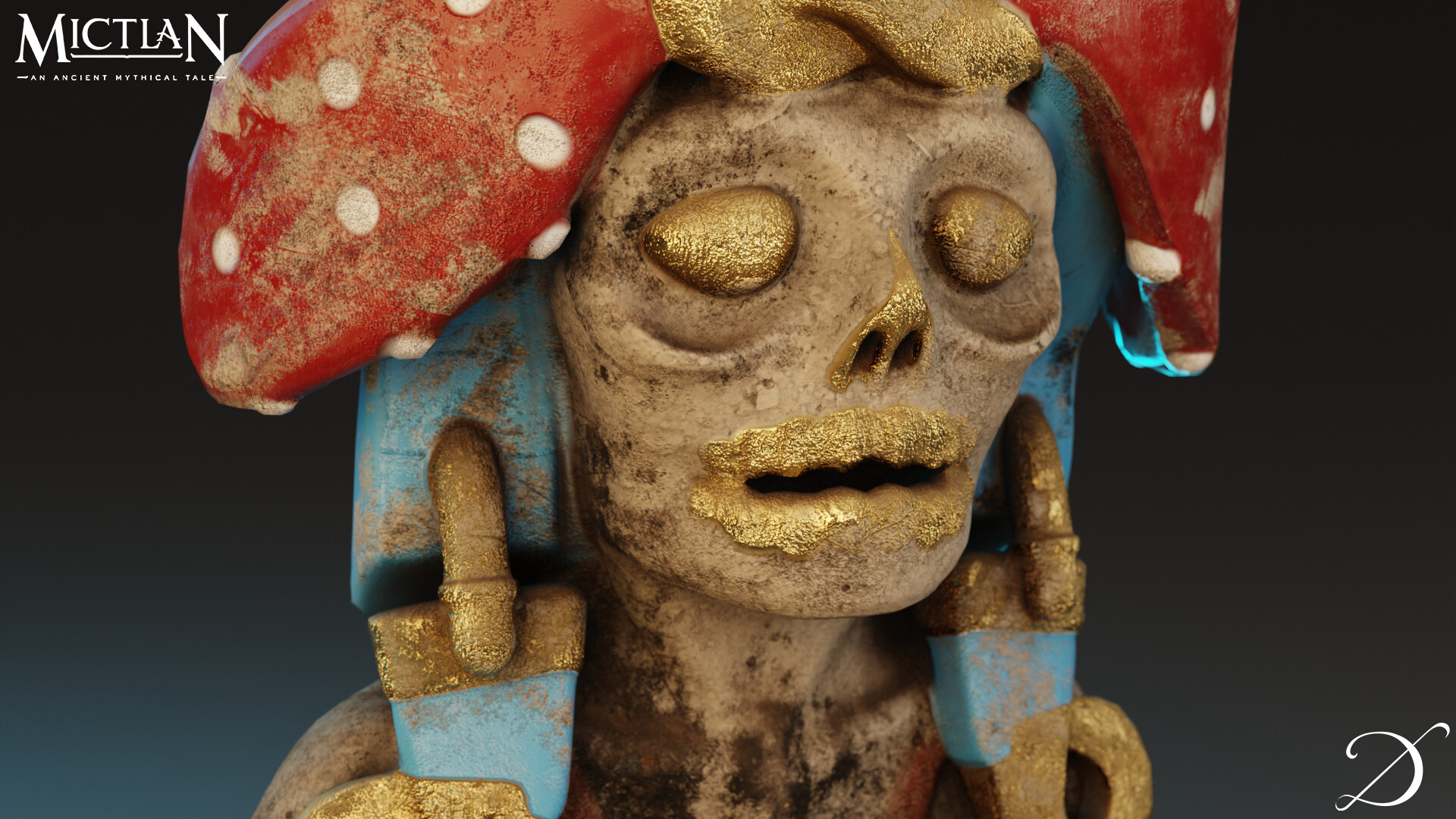 Mictecacihuatl Statue