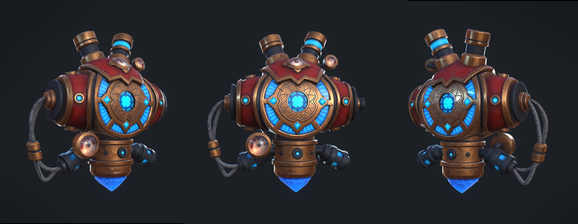 Jacob Brown - Stylized game prop - Engineering device