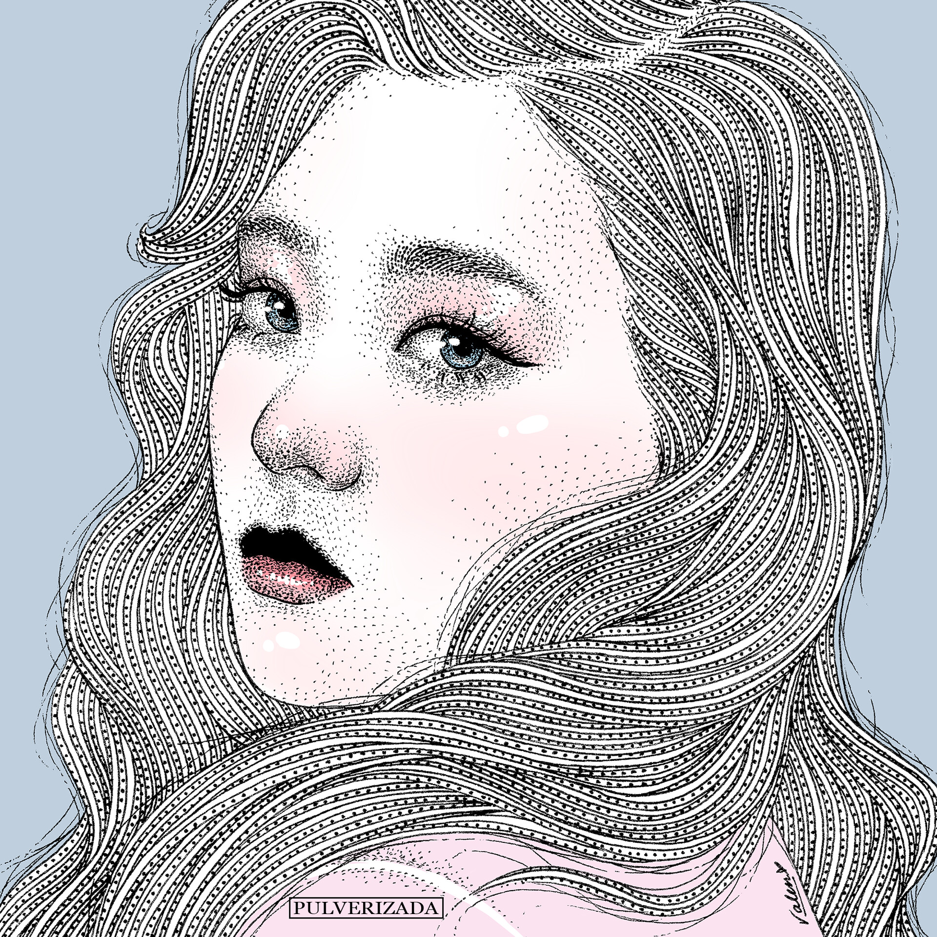 pulverizada - Fast drawing of Bae Joo-hyun, 2020