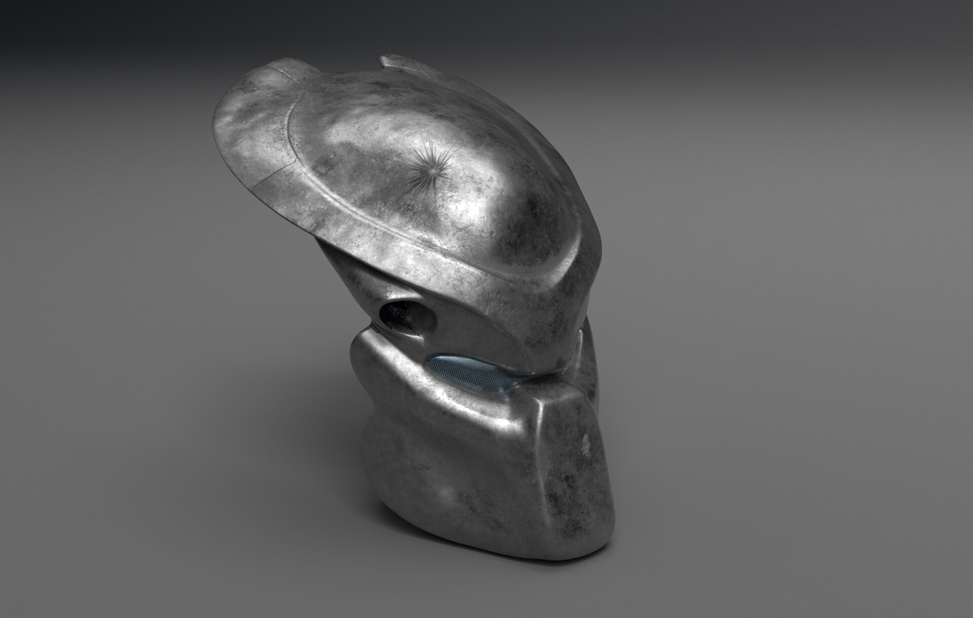 ArtStation - Predator Mask and base 3D models ready ti print