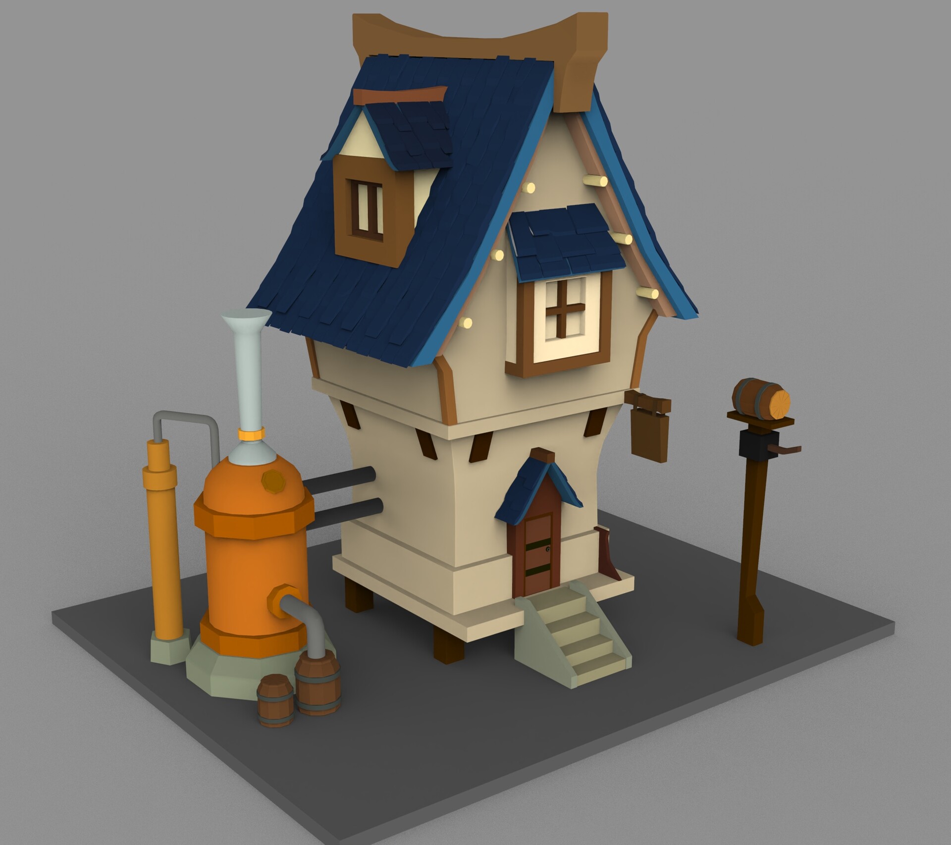 ArtStation - concept art house