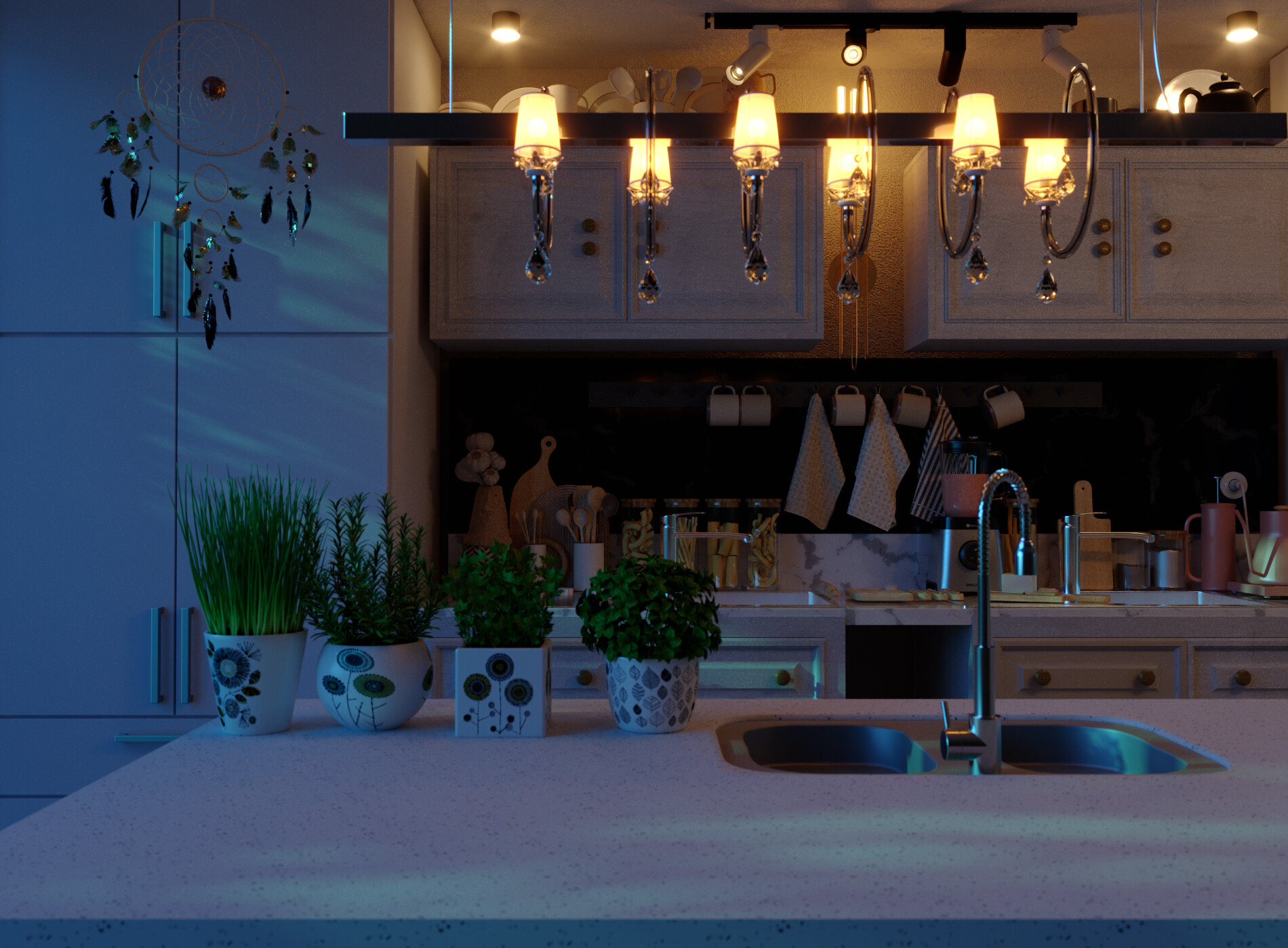 ArtStation - Modern Kitchen Design