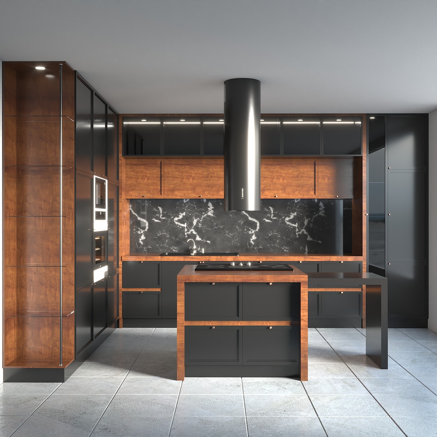 ArtStation - Kitchen Design Modern - No 03