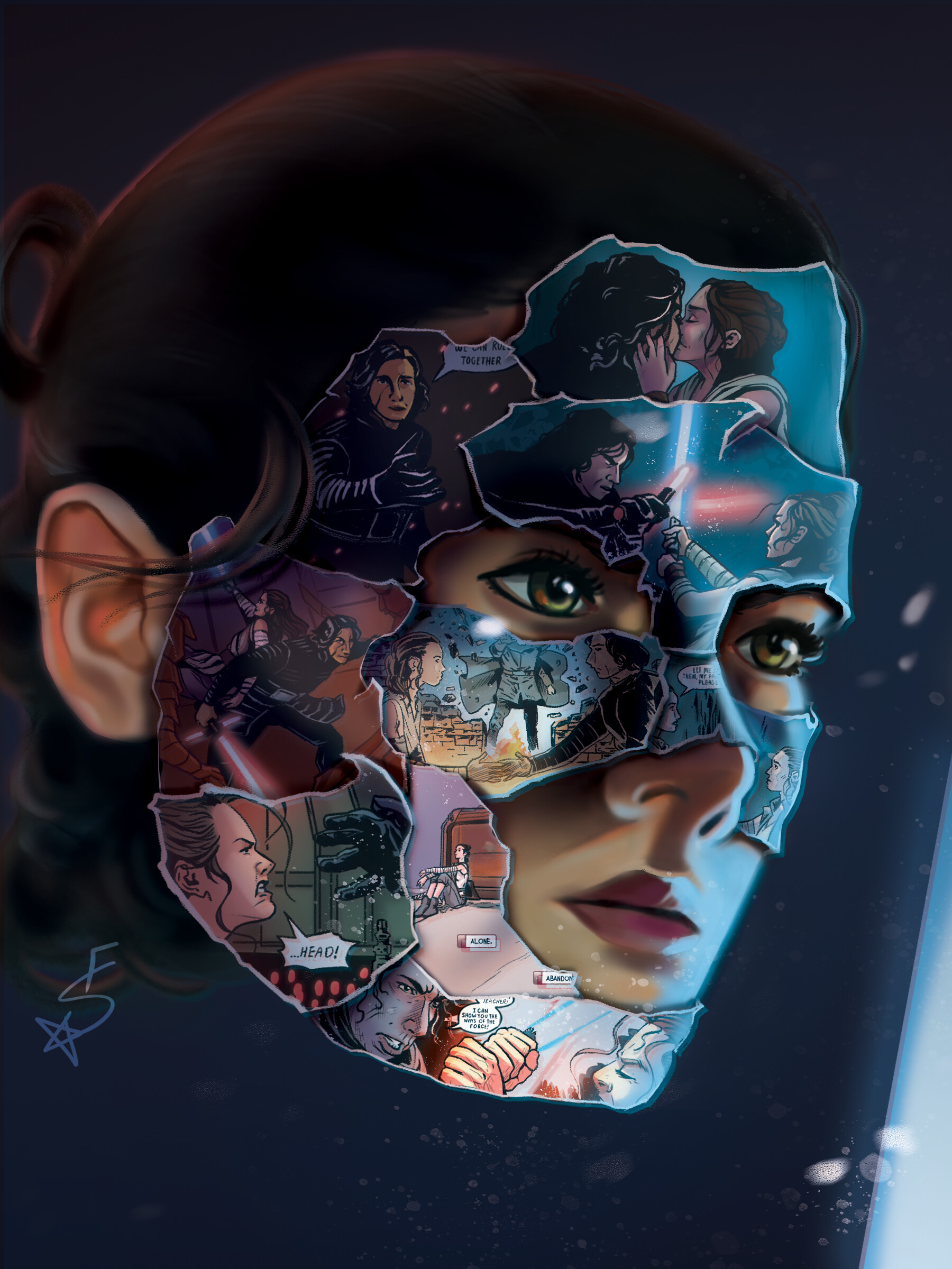 ArtStation - Reaching a Hand towards the Divide