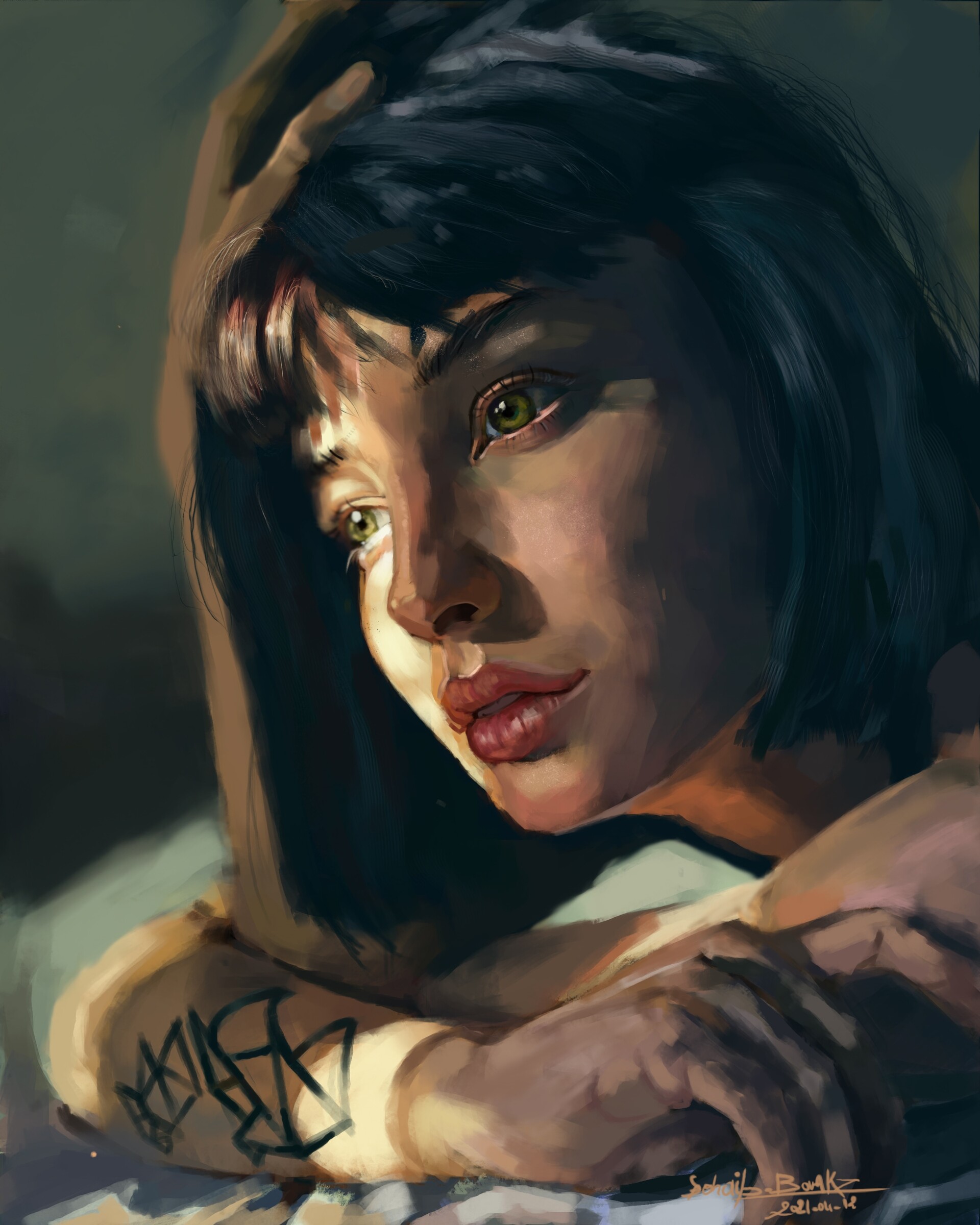ArtStation - portrait studying