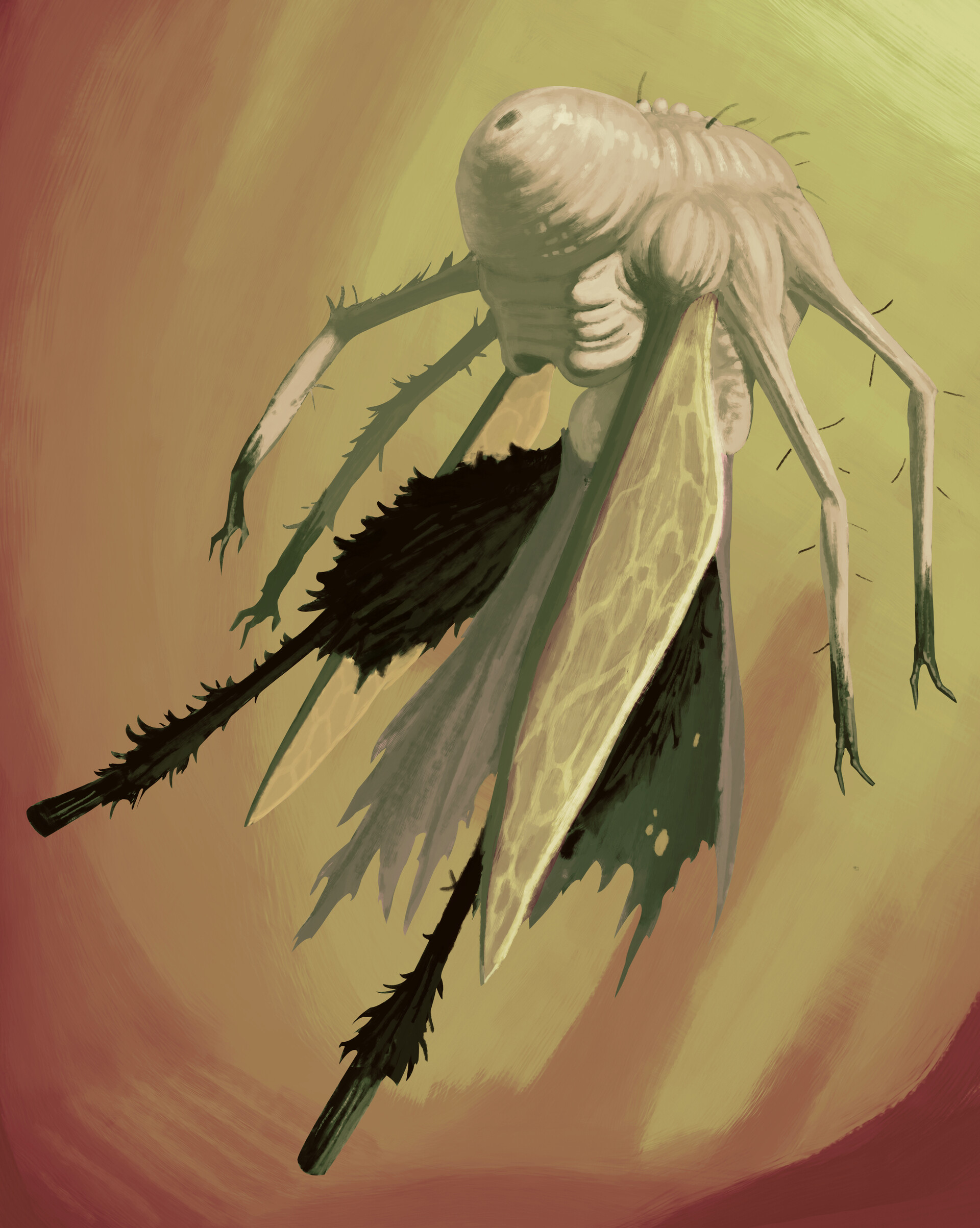 ArtStation - Fly monster