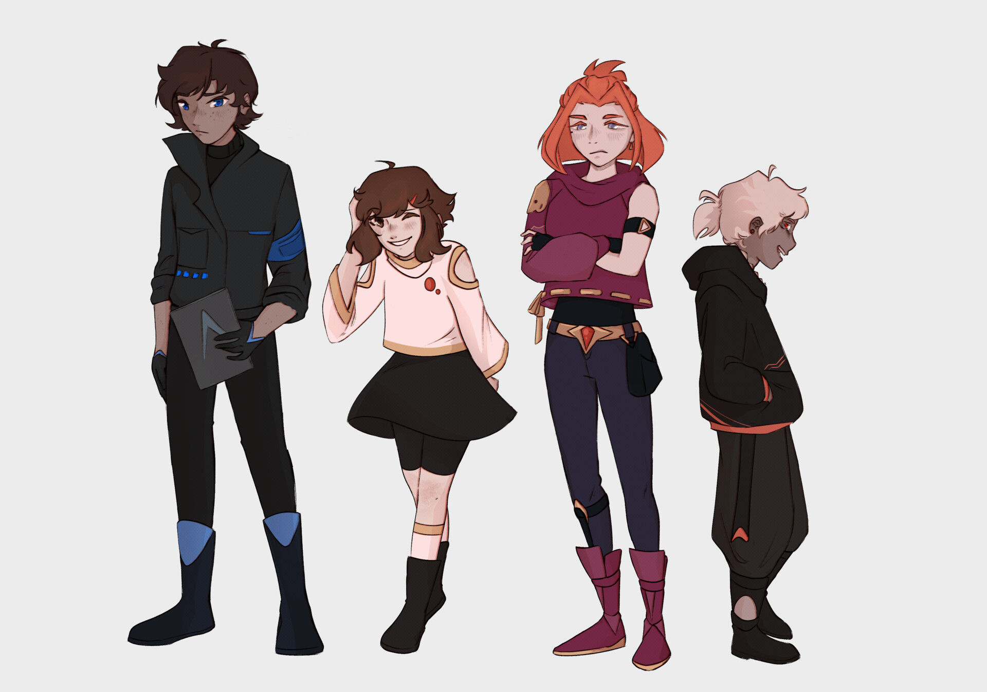 ArtStation - basic character designs