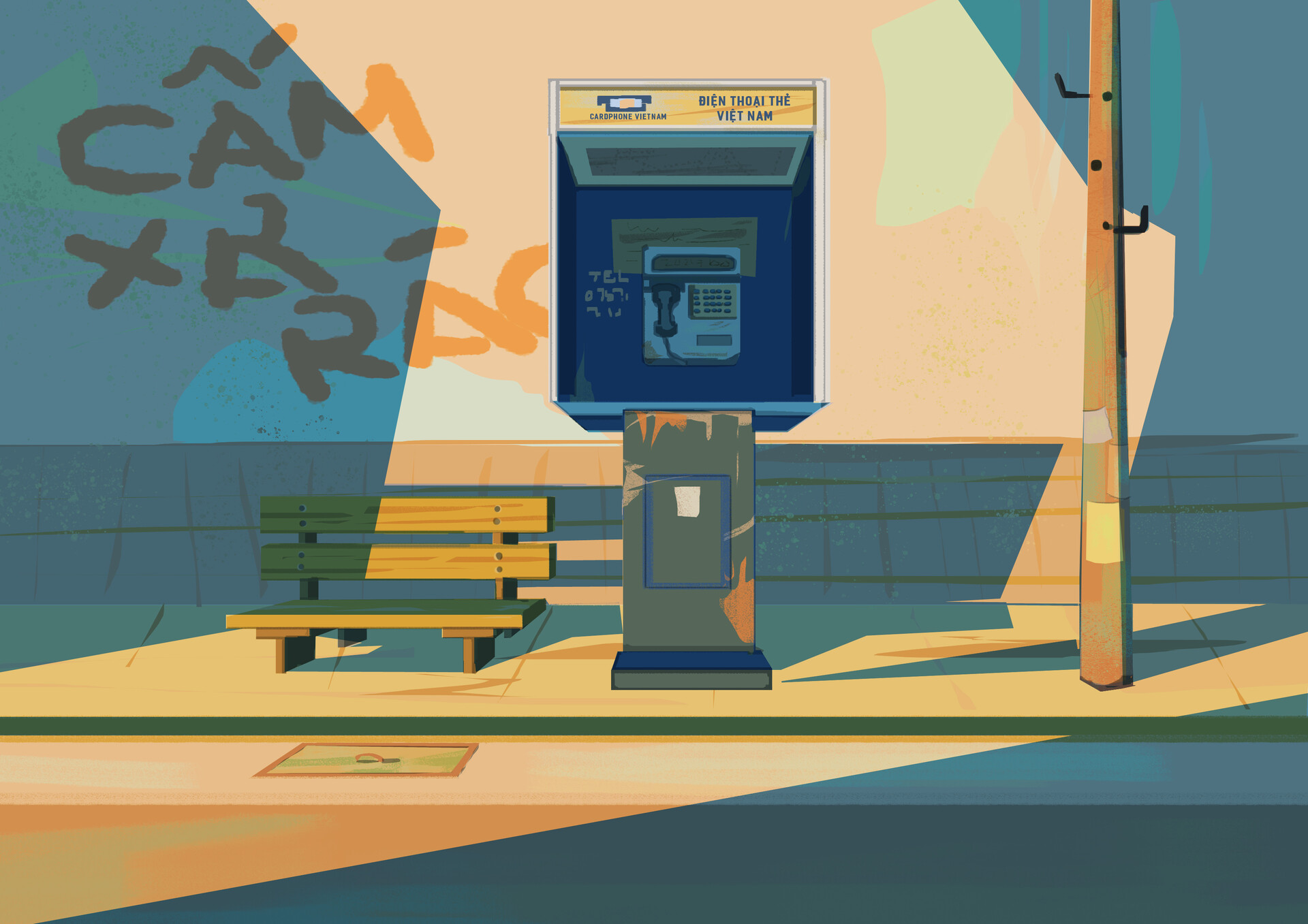 ArtStation - pay phone