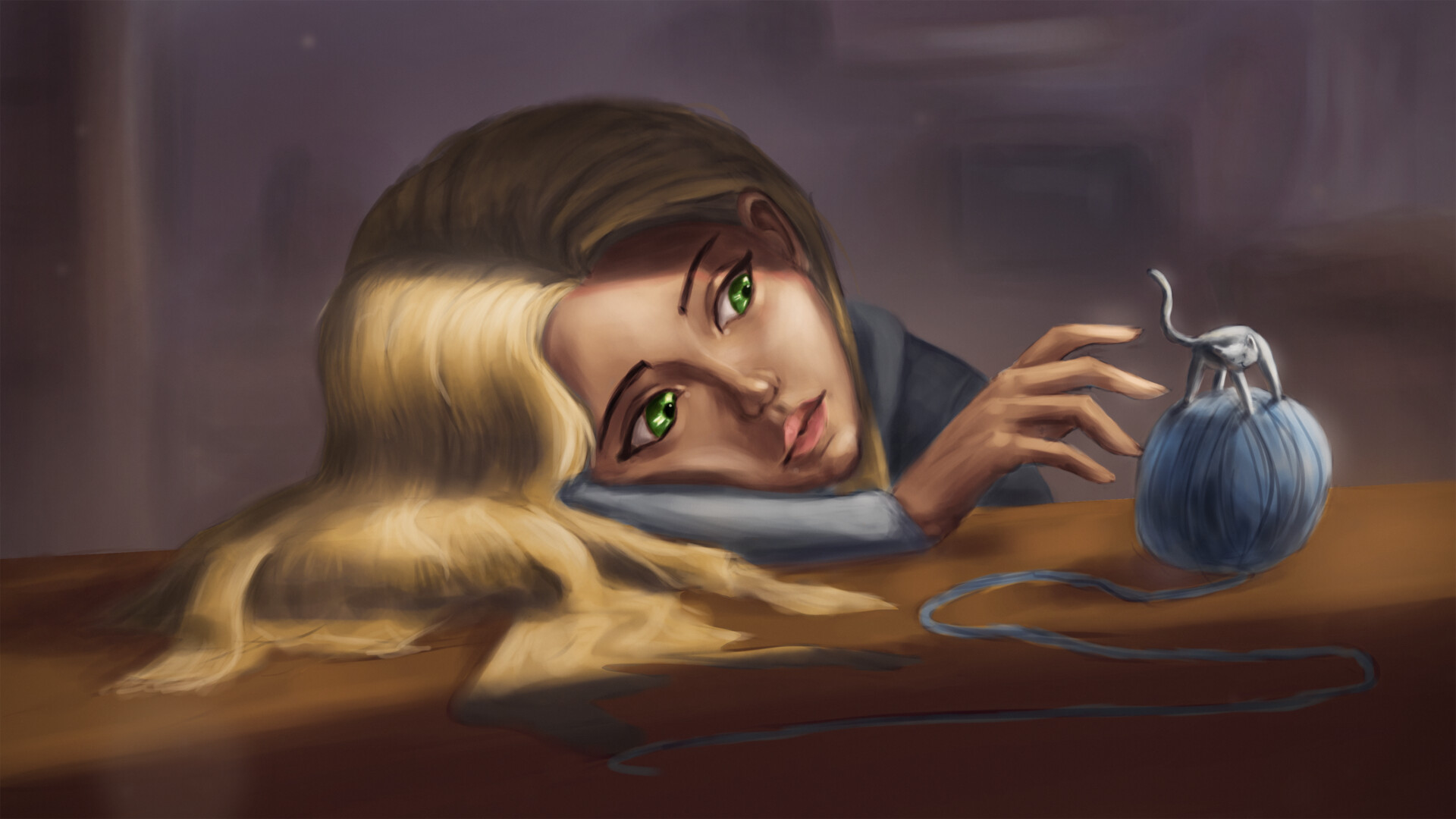 ArtStation - Bored Girl