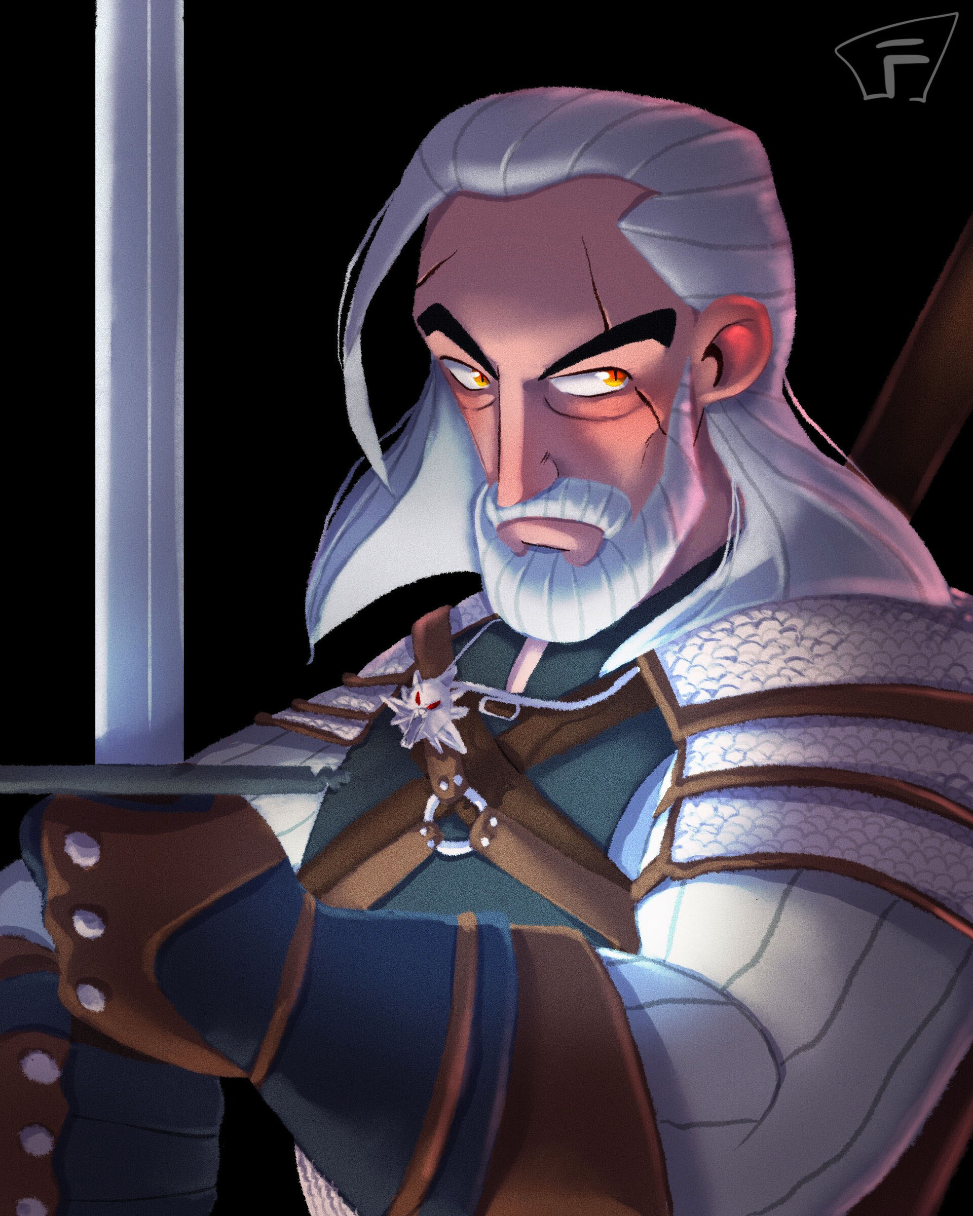 ArtStation - Geralt of Rivia - The Witcher III Wild Hunt