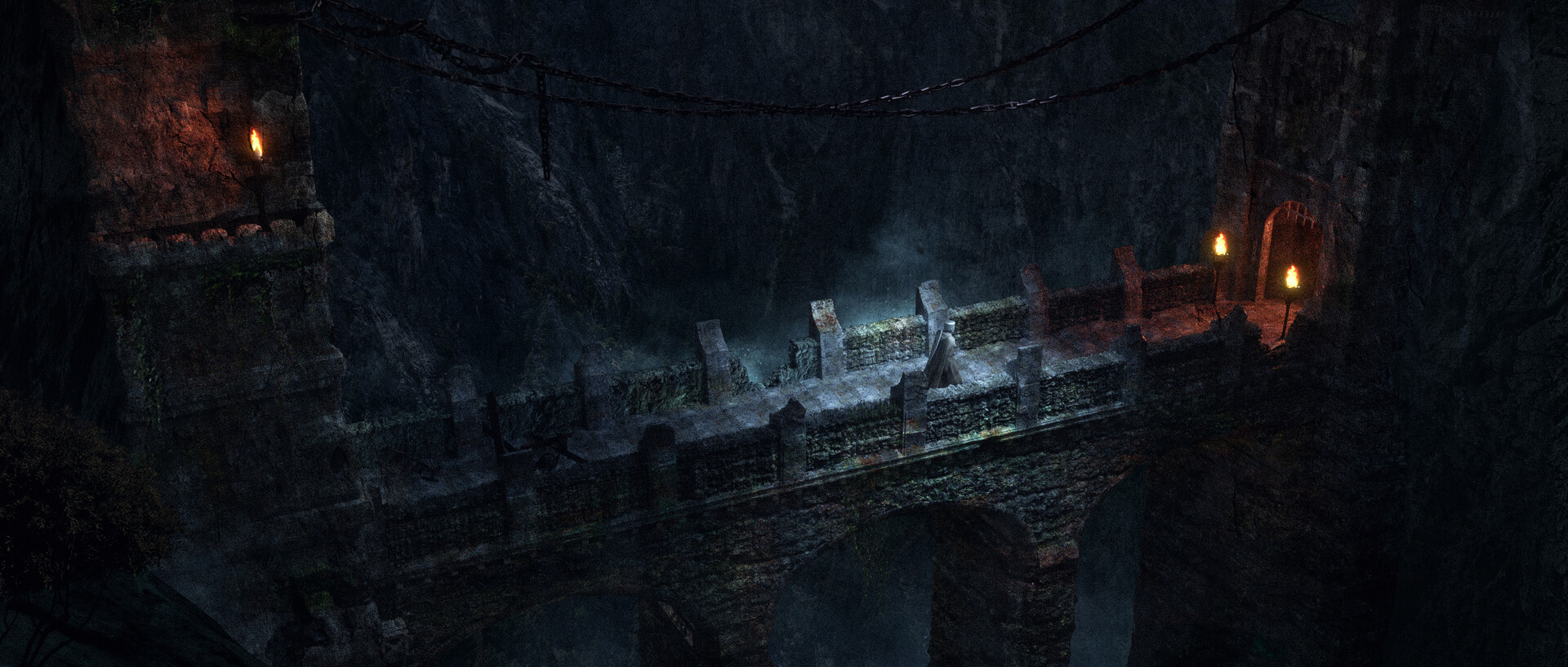 ArtStation - Dark Bridge