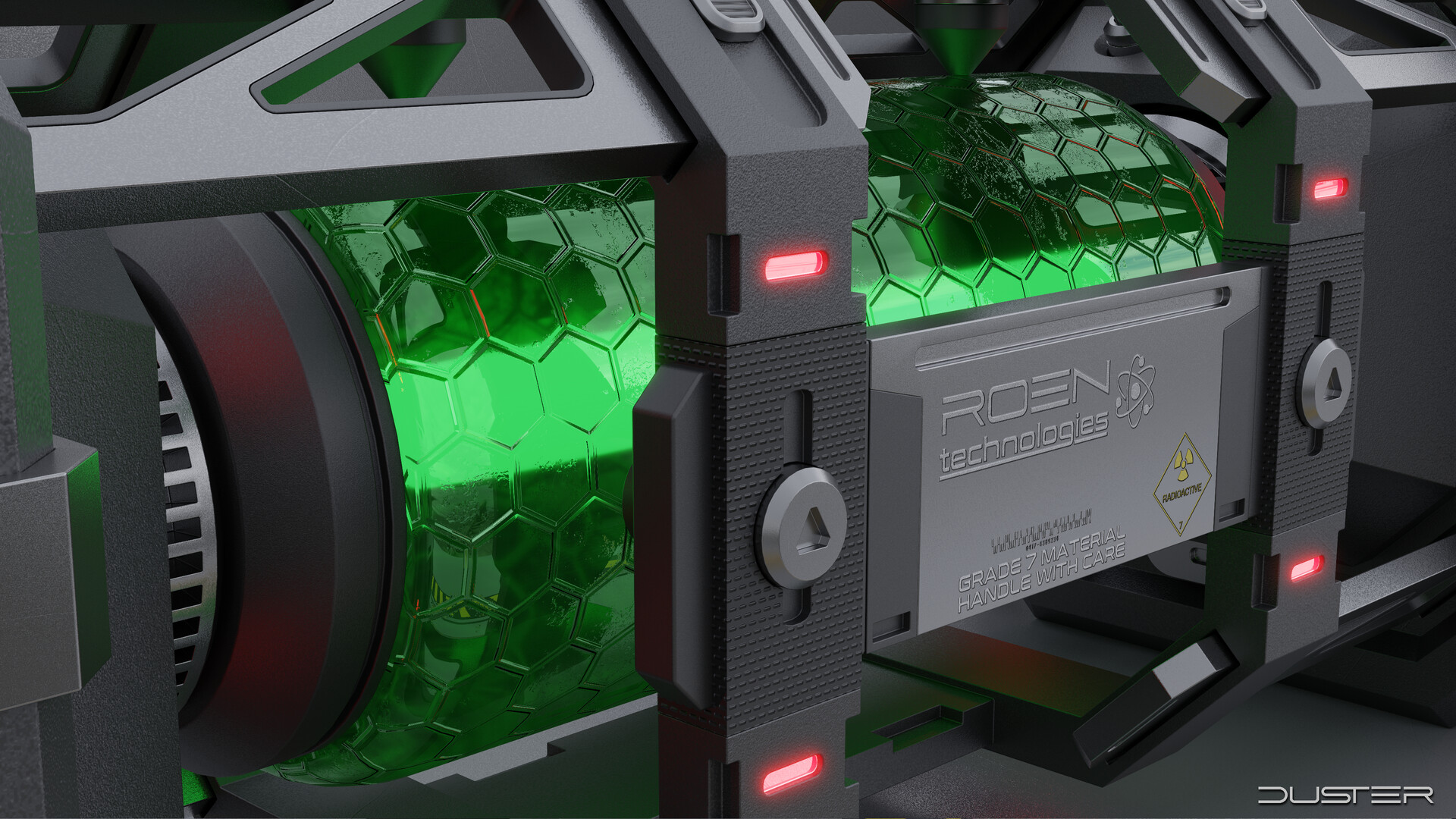 Duster - Sci-Fi Device - Blender 3D model