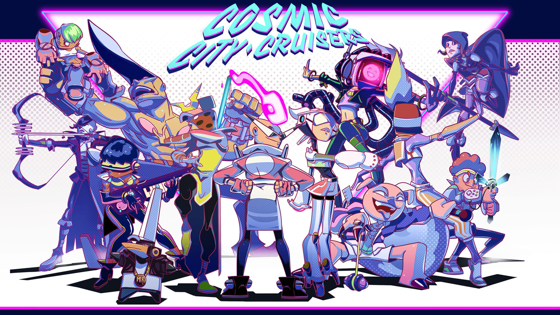 ArtStation - Cosmic City Cruisers . Character sheets