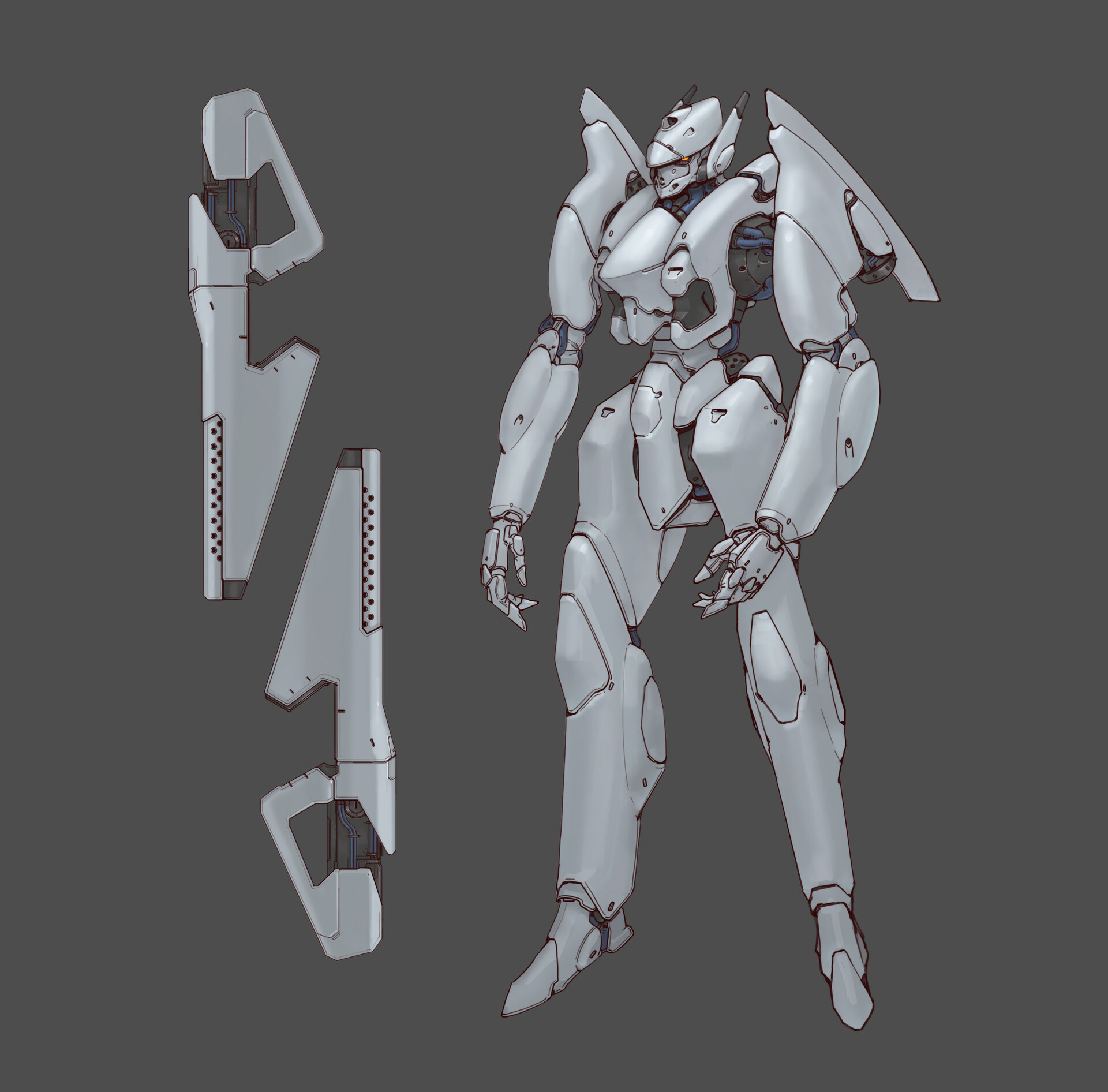 ArtStation - Mech Sketch