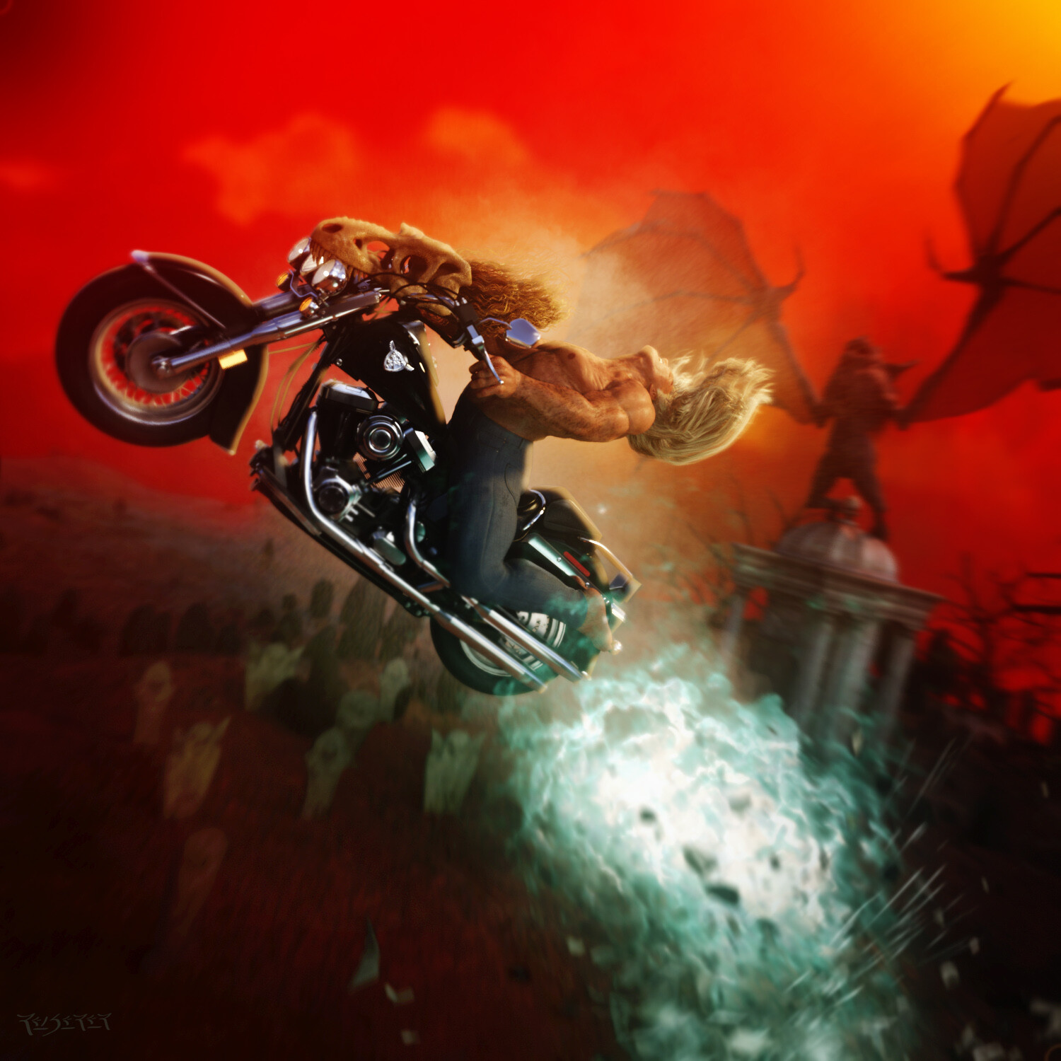 ArtStation - Bat Out of Hell Tribute