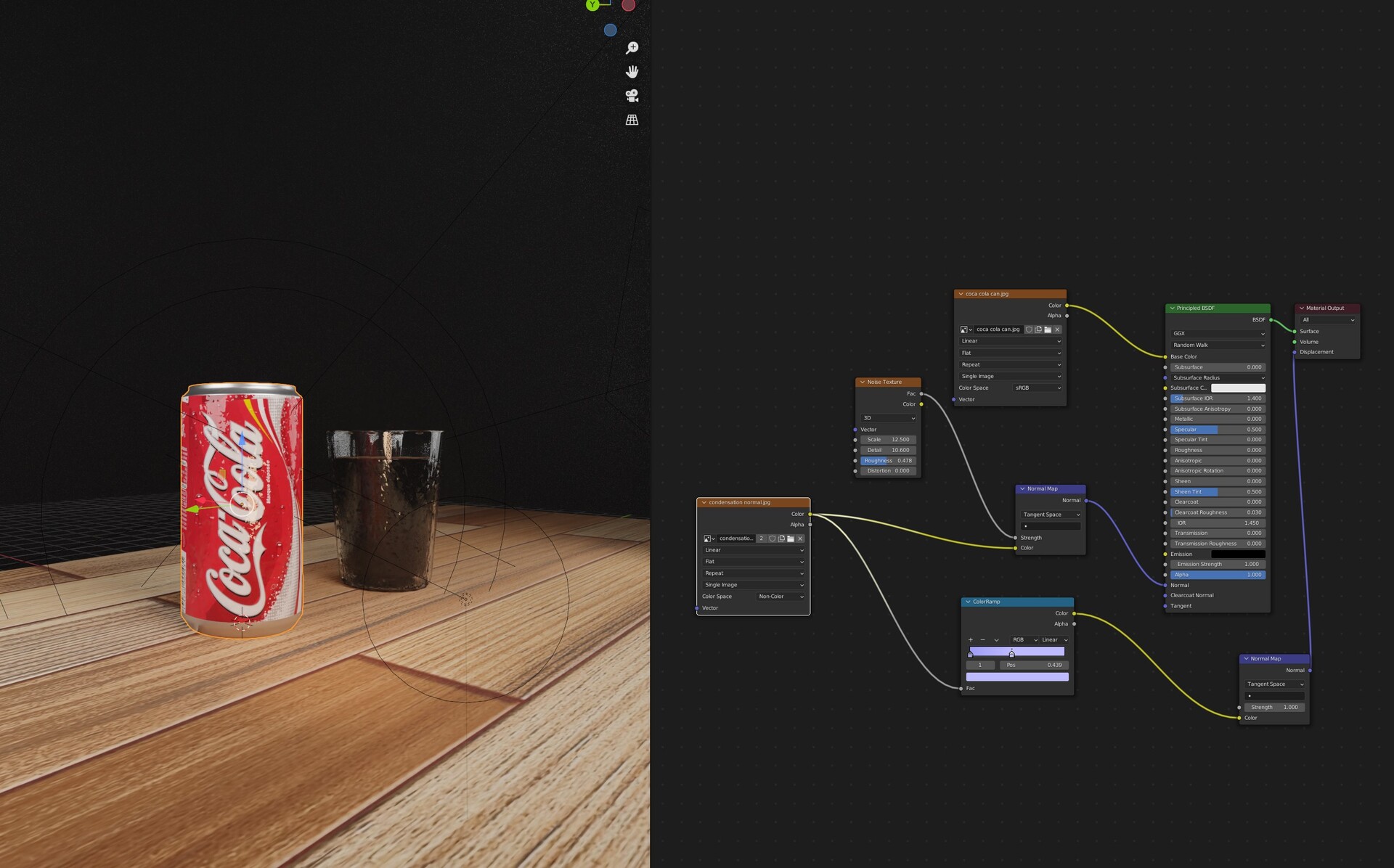 Simone Menghini - Coca-Cola advertising render