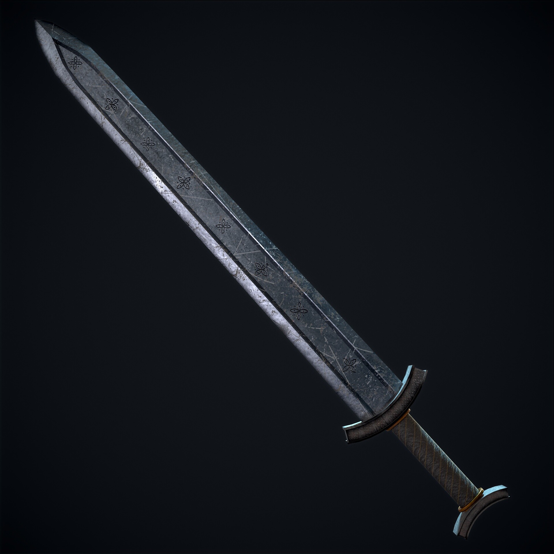 ArtStation - Medieval sword