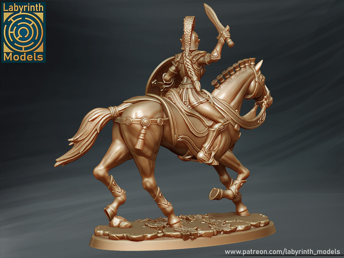 Labyrinth Models - Daughters of Athena Cavalry