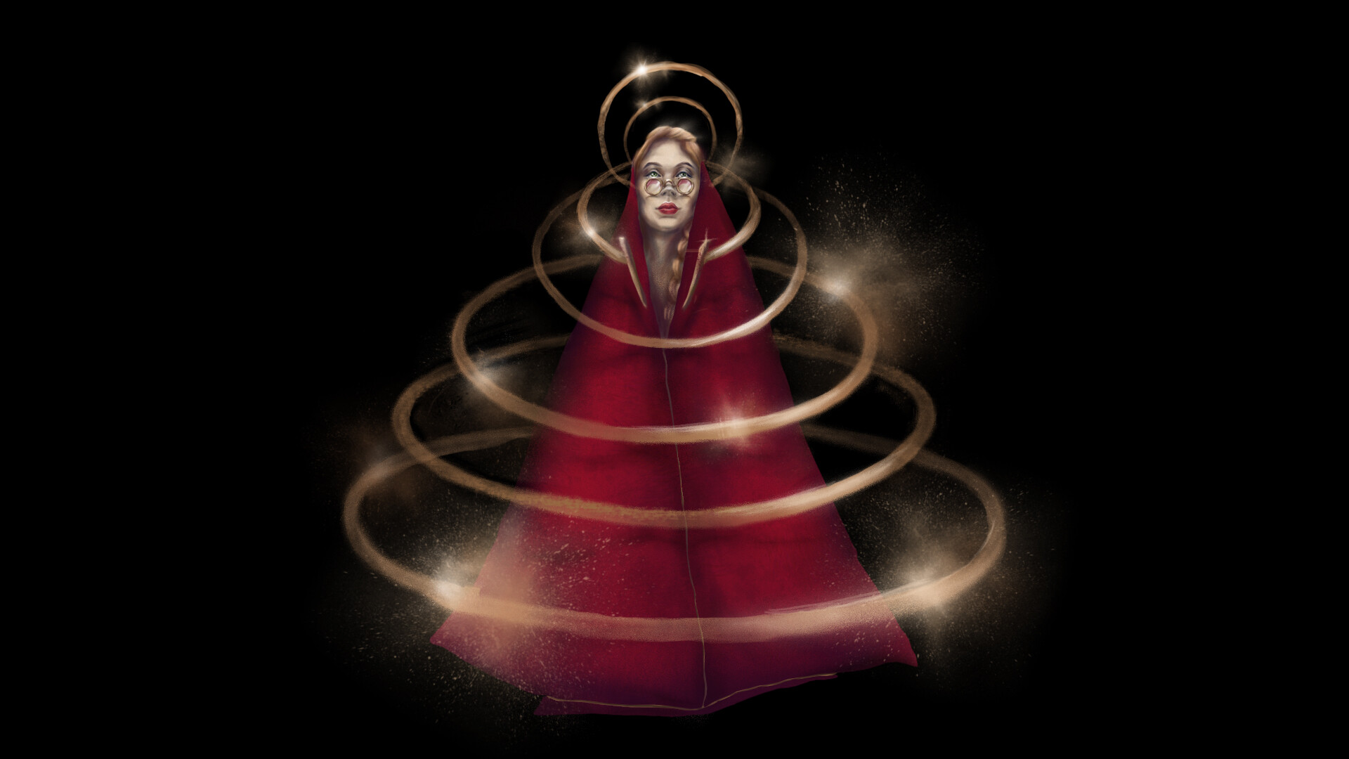 ArtStation - Lady in Red