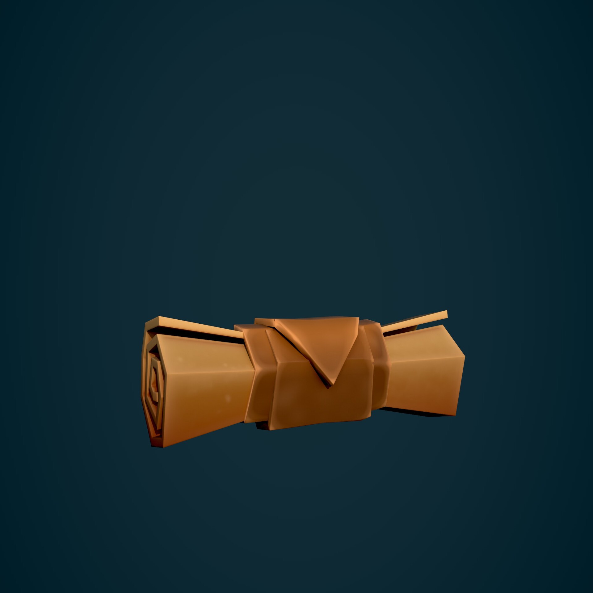 ArtStation - Stylized Scroll