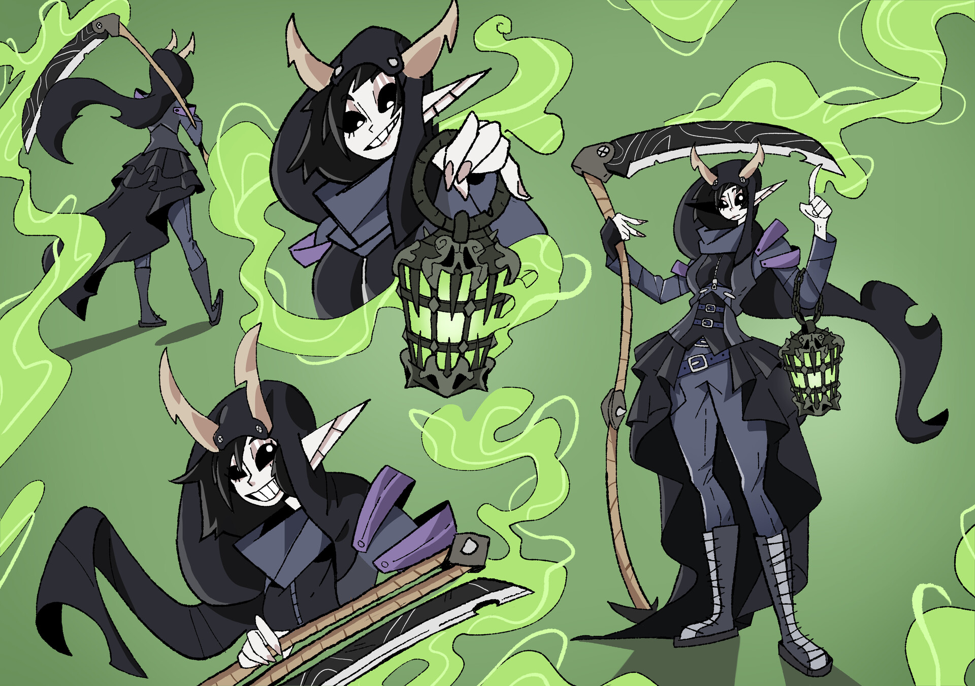 ArtStation - Reaper commission